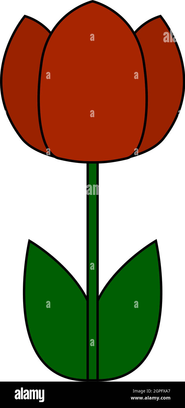 Spring Flower Icon Stock Vector Image & Art - Alamy