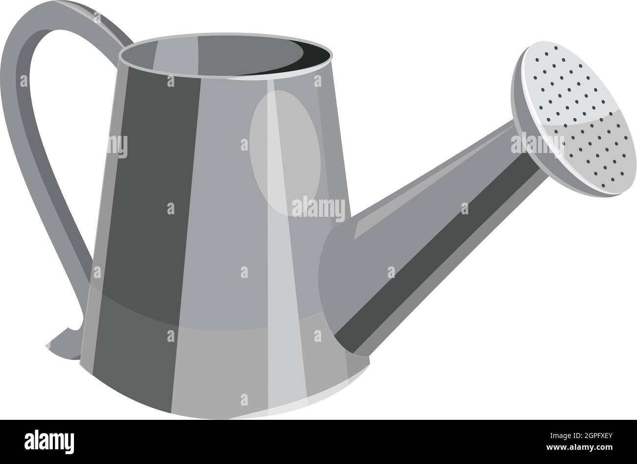 Monochrome gardener Stock Vector Images - Alamy