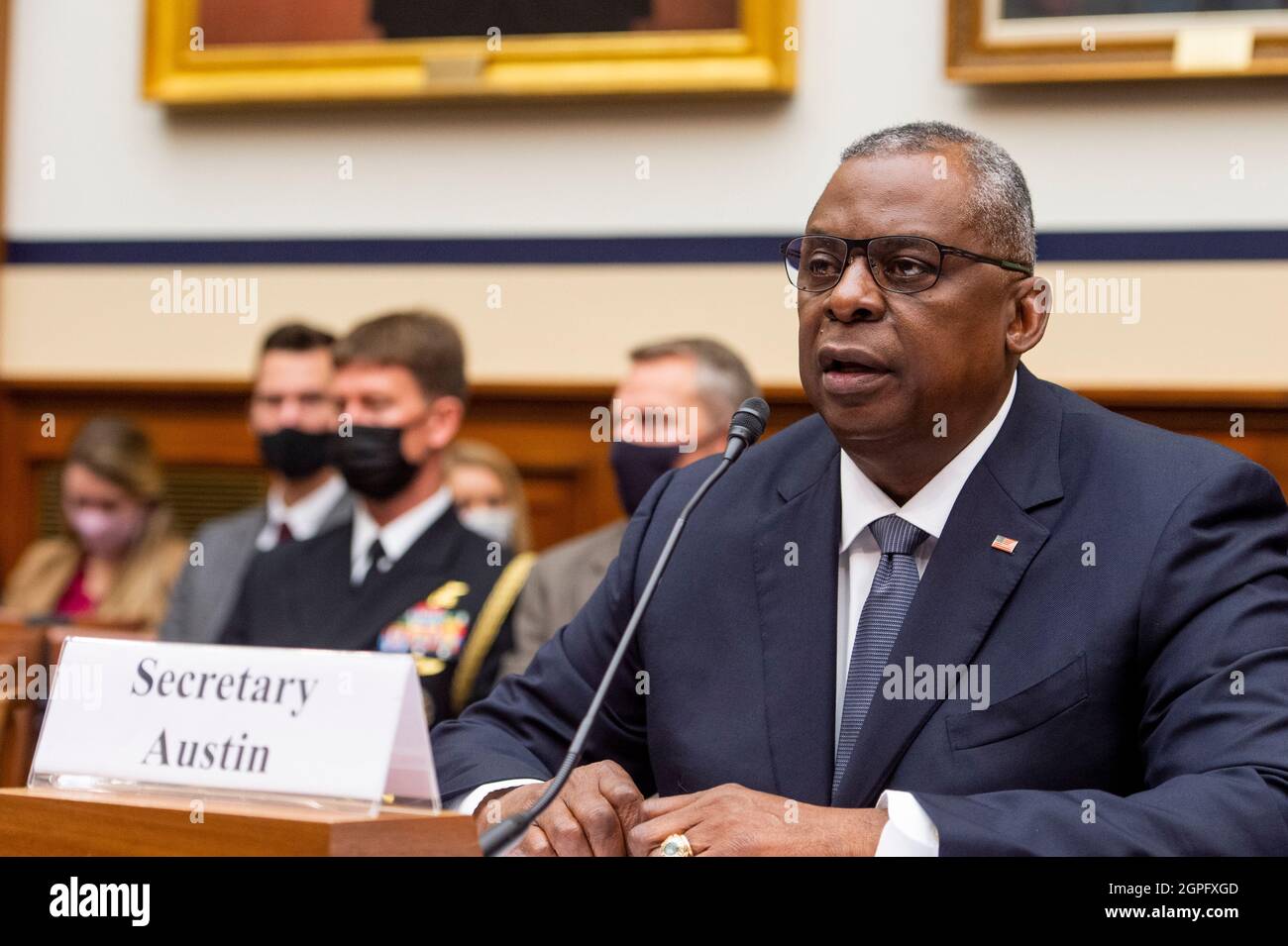 U s secretary of defense lloyd j austin iii hi-res stock photography ...