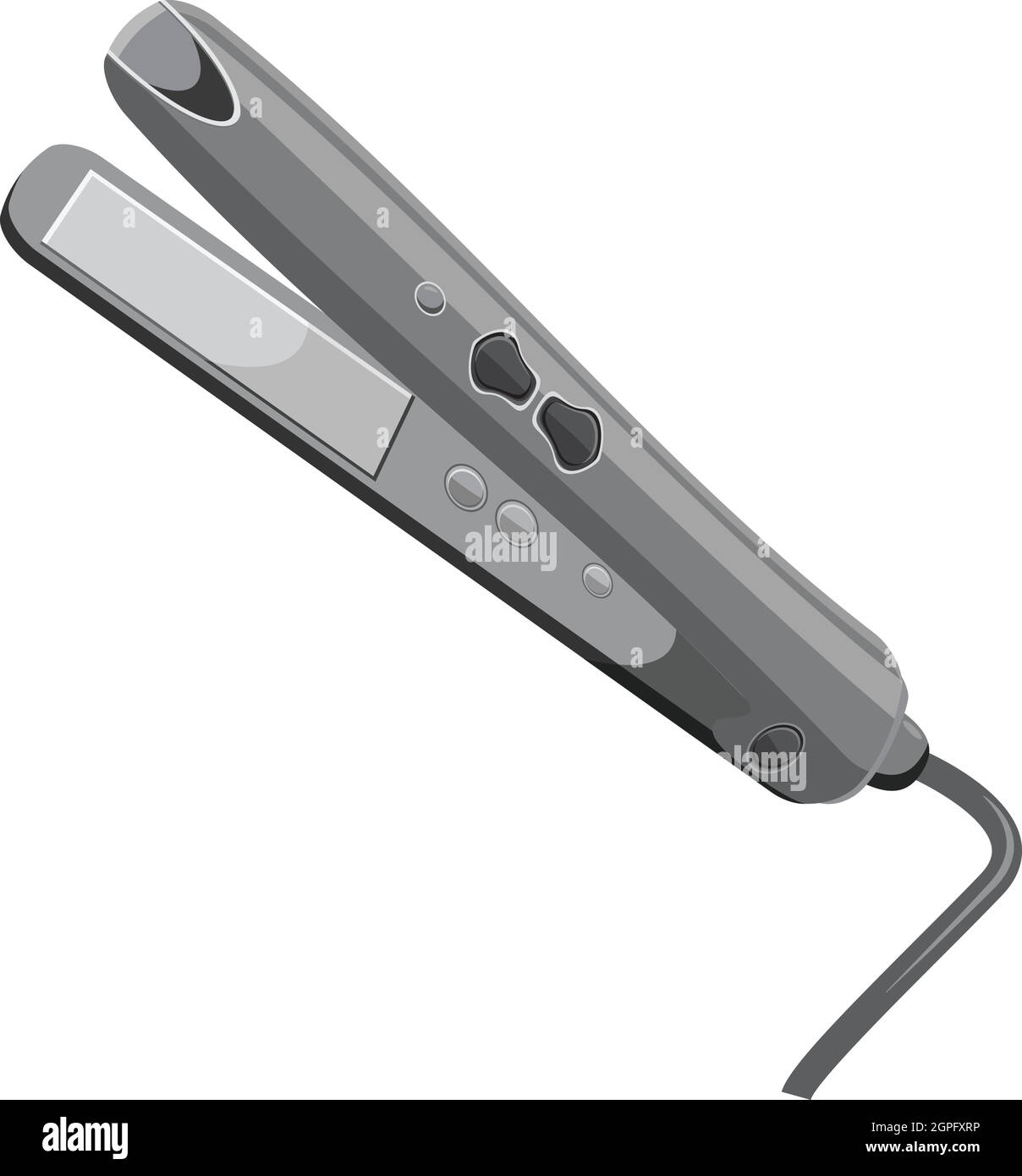 Straightener cartoon hi-res stock photography and images - Alamy