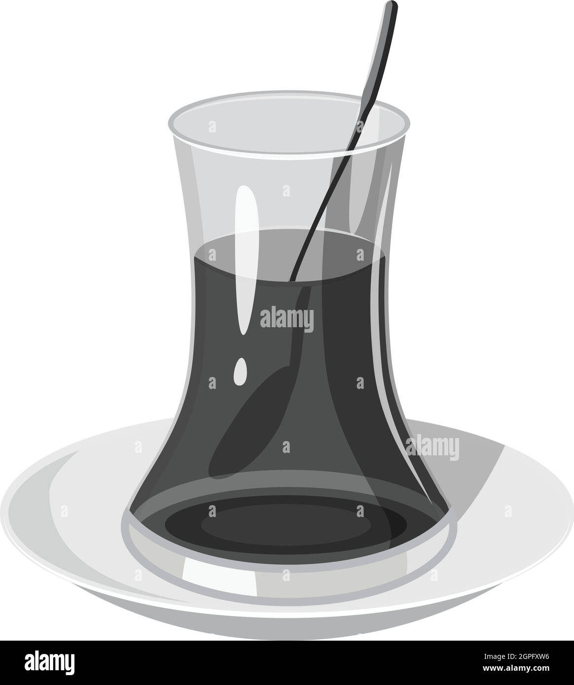 Gray cup Stock Vector Images - Alamy