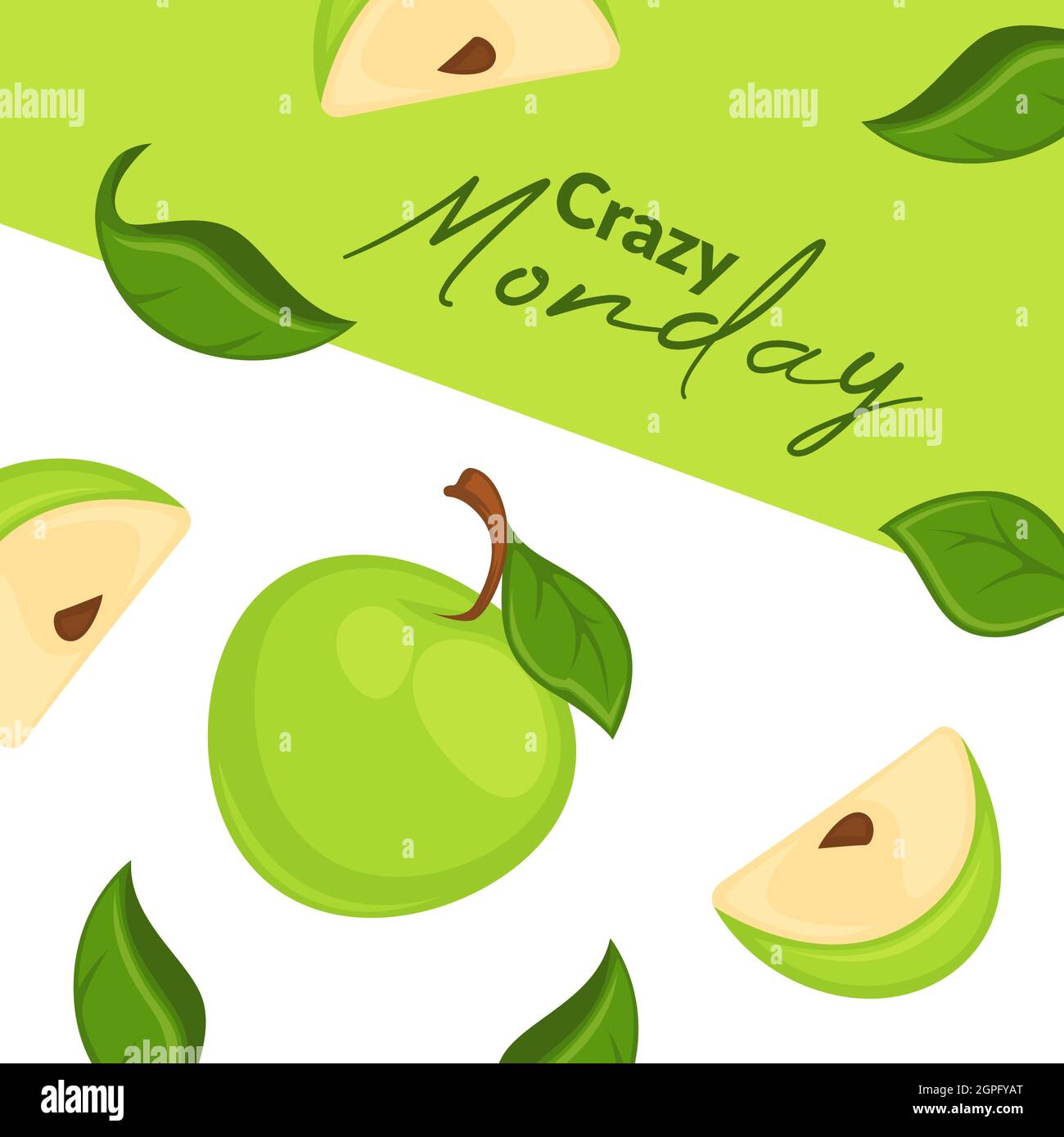 Fresh apples for sale Stock Vector Images - Alamy