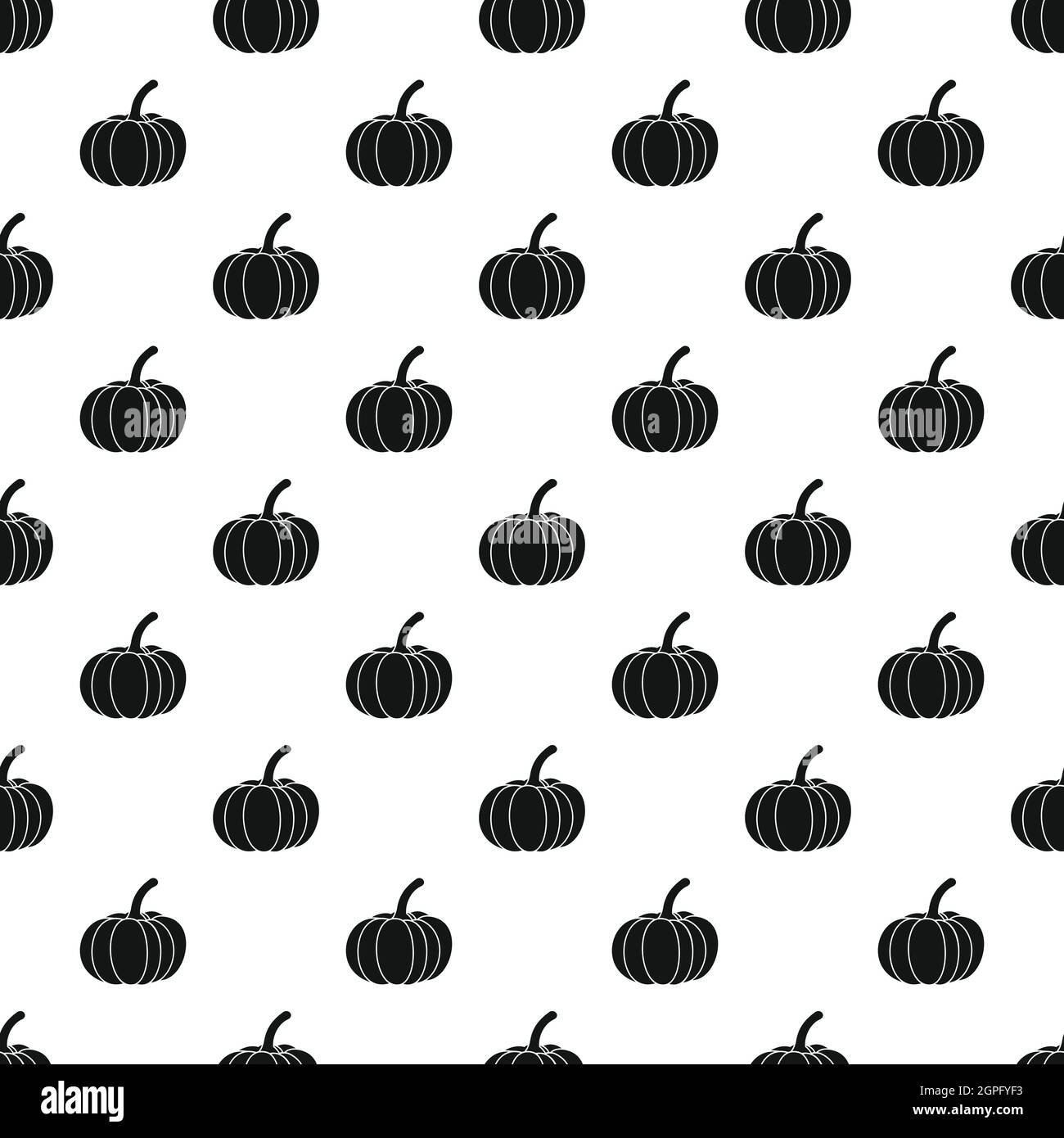Pumpkin pattern, simple style Stock Vector Image & Art - Alamy