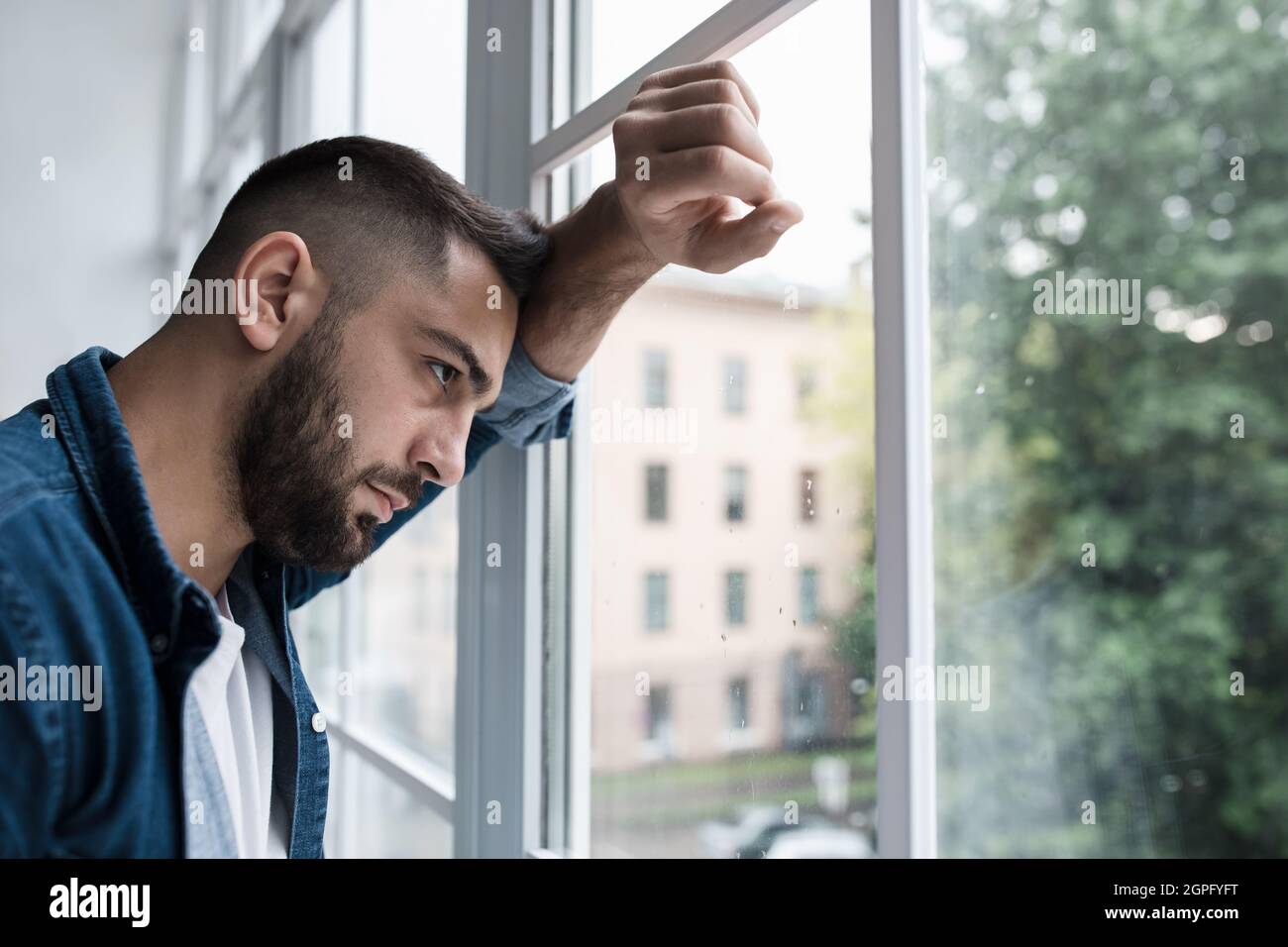 Handsome young man dramatic hi-res stock photography and images - Alamy