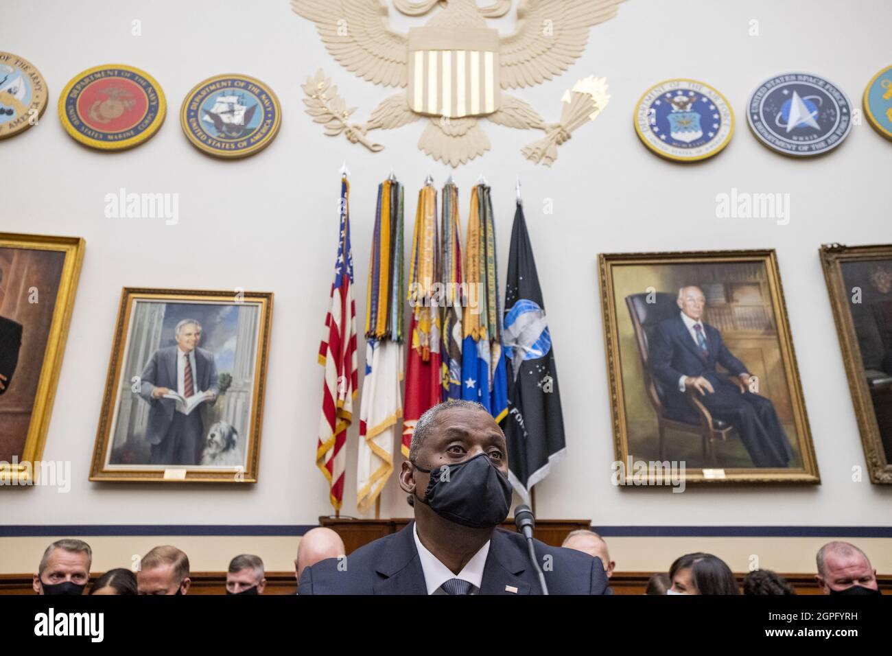 United states secretary of defense lloyd j austin iii hi-res stock ...