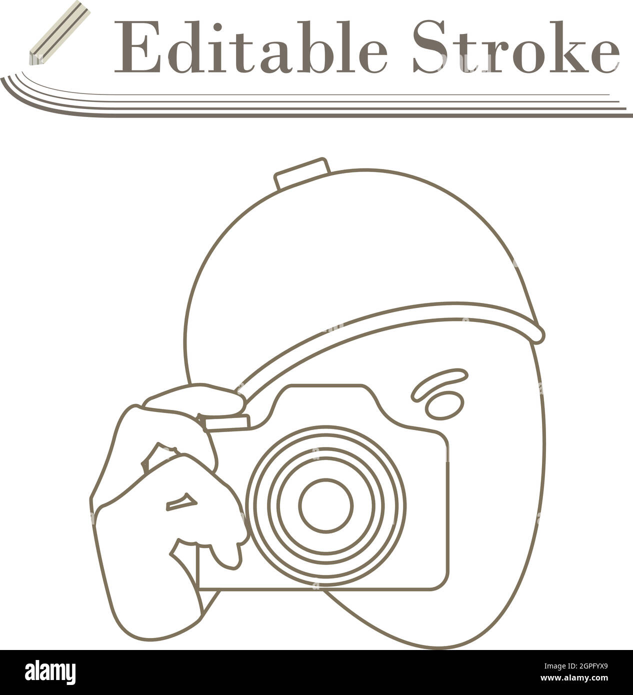 Camera photography shooting people Cut Out Stock Images & Pictures - Alamy