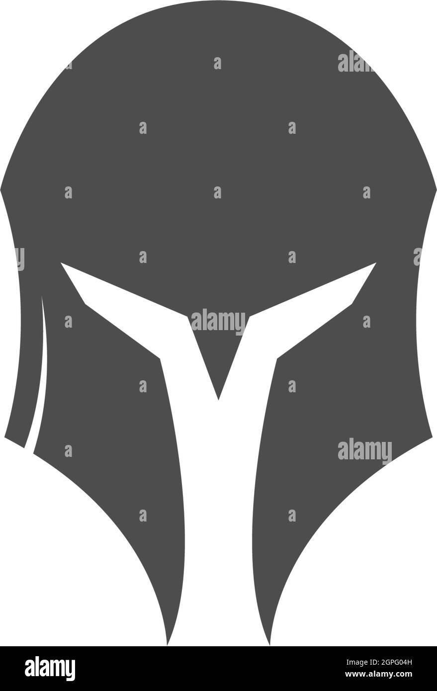 Gladiator head icon logo design concept vector illustration Stock ...