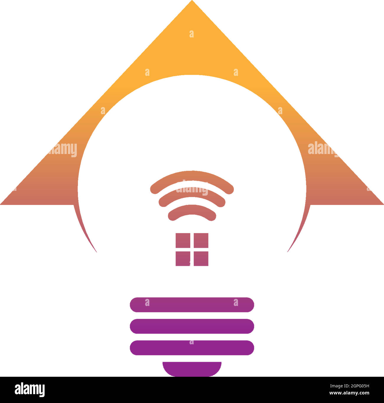 Smart Home logo icon design concept illustration template Stock Vector ...