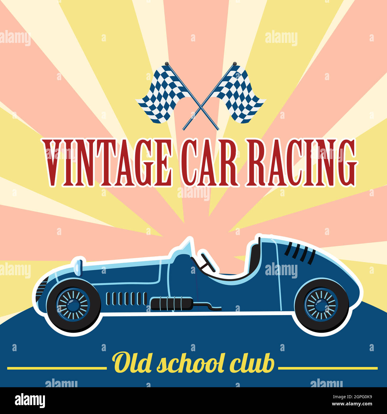 Race car speeding Stock Vector Images - Alamy