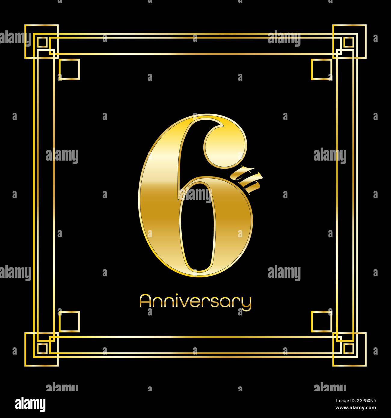 Six logo hi-res stock photography and images - Alamy