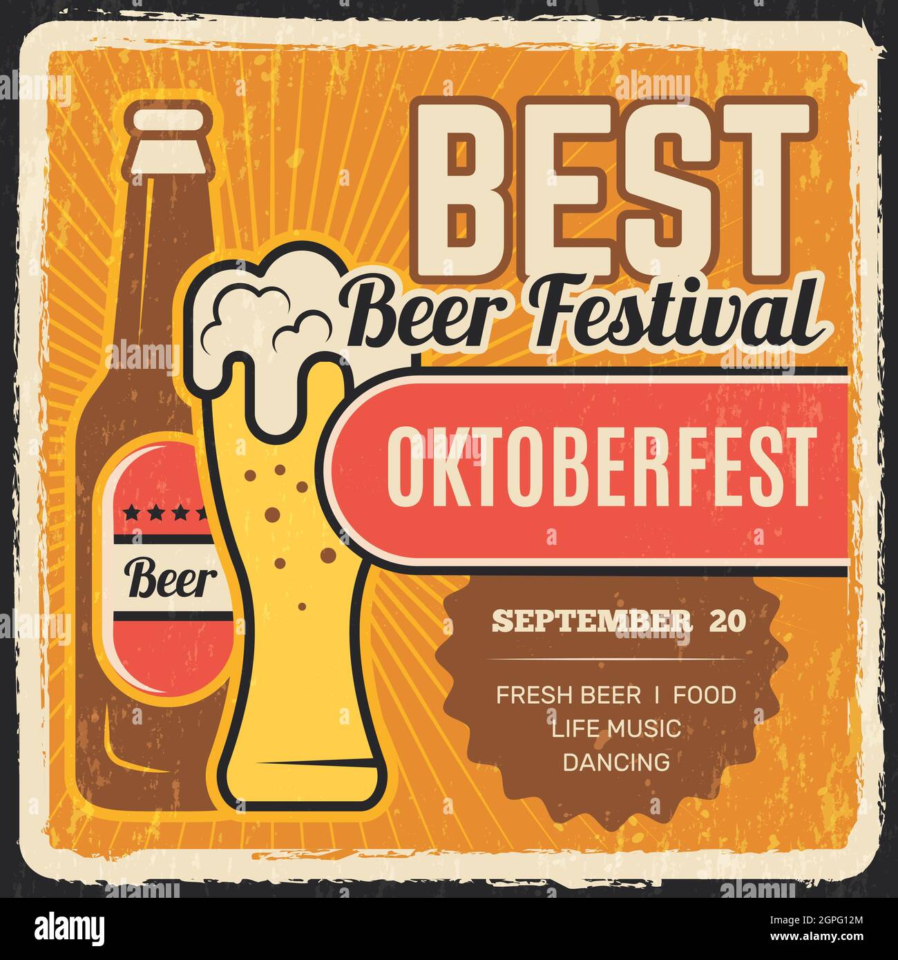 Vintage placard hi-res stock photography and images - Alamy