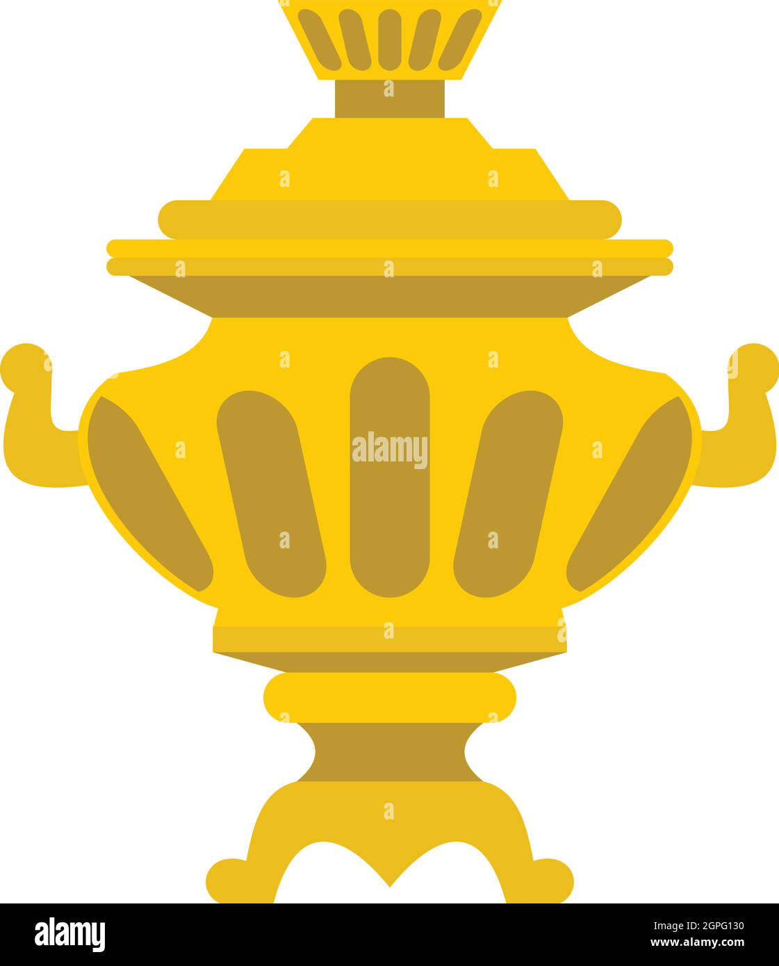 Antique russian samovar Stock Vector Images - Alamy