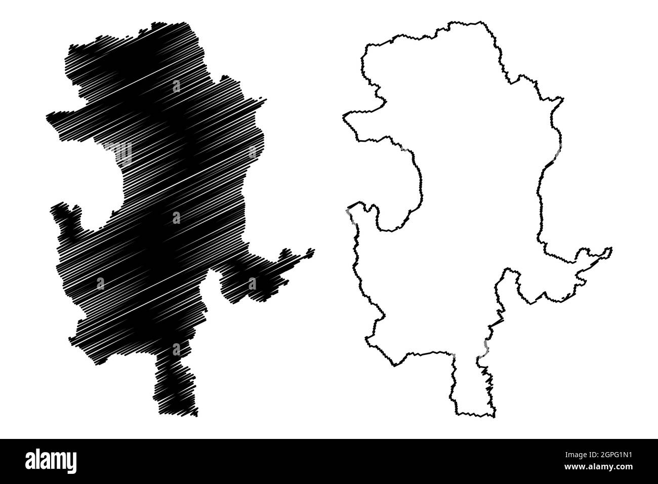 Guna district (Madhya Pradesh State, Gwalior division, Republic of ...