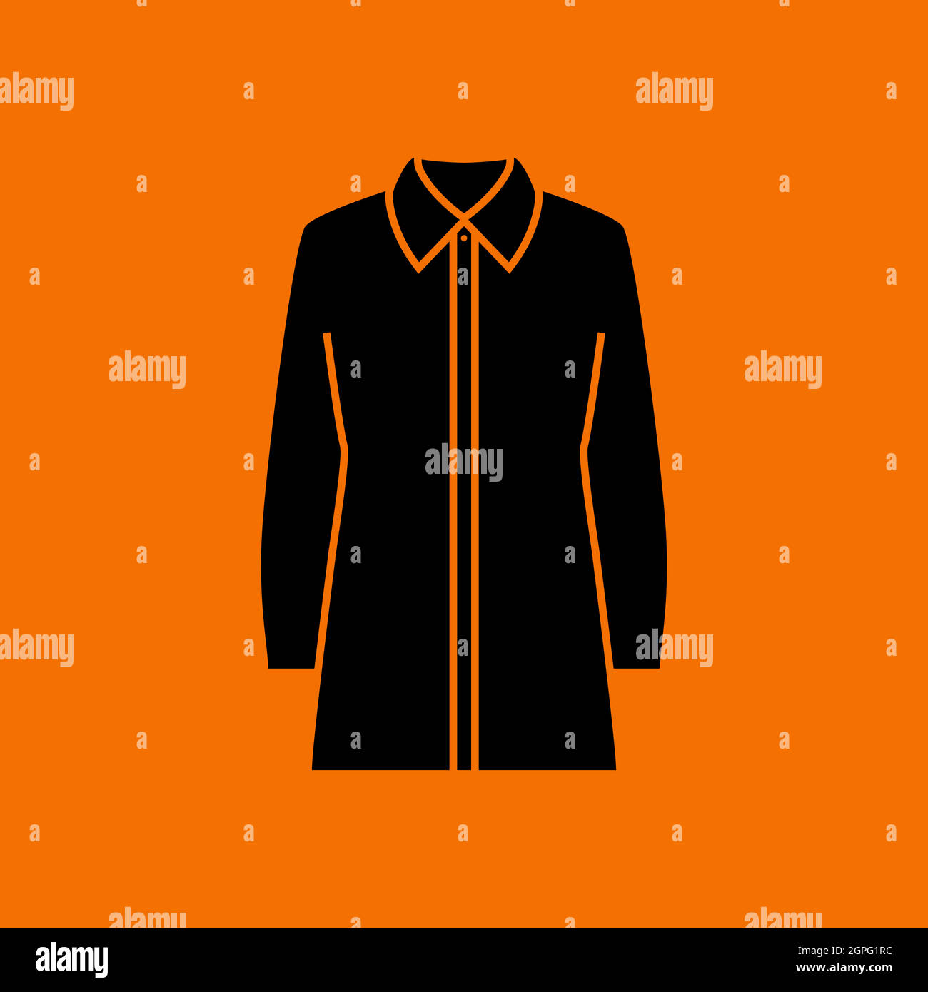 Business Blouse Icon Stock Vector Image & Art - Alamy