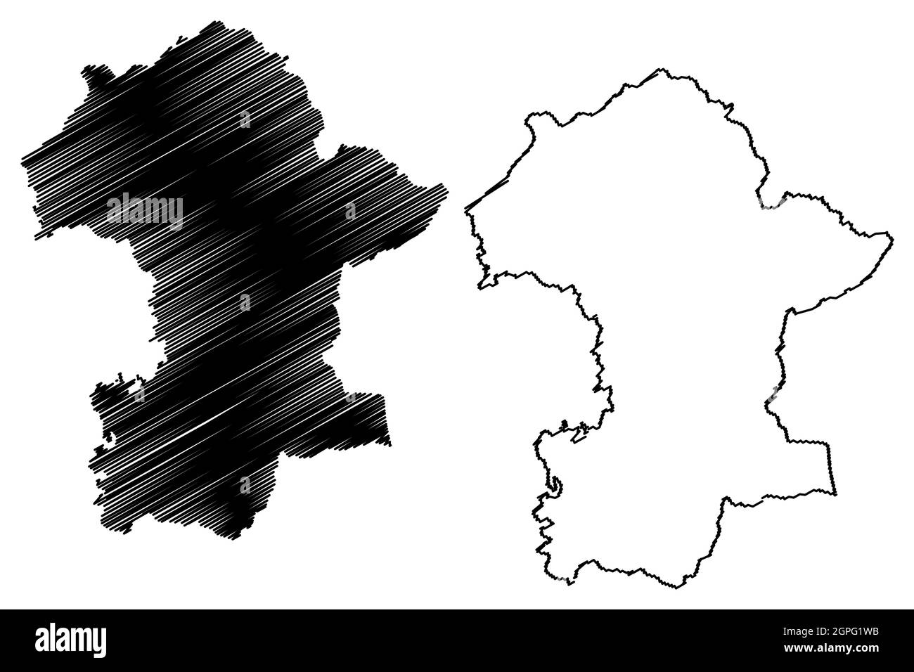 Gondia district (Maharashtra State, Nagpur Division, Republic of India ...