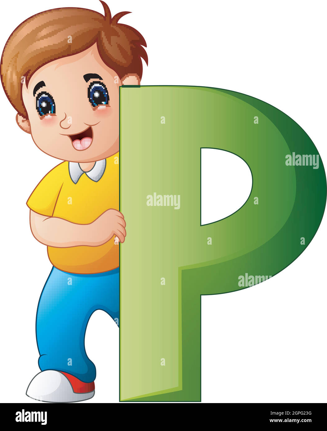 Animated Alphabet P