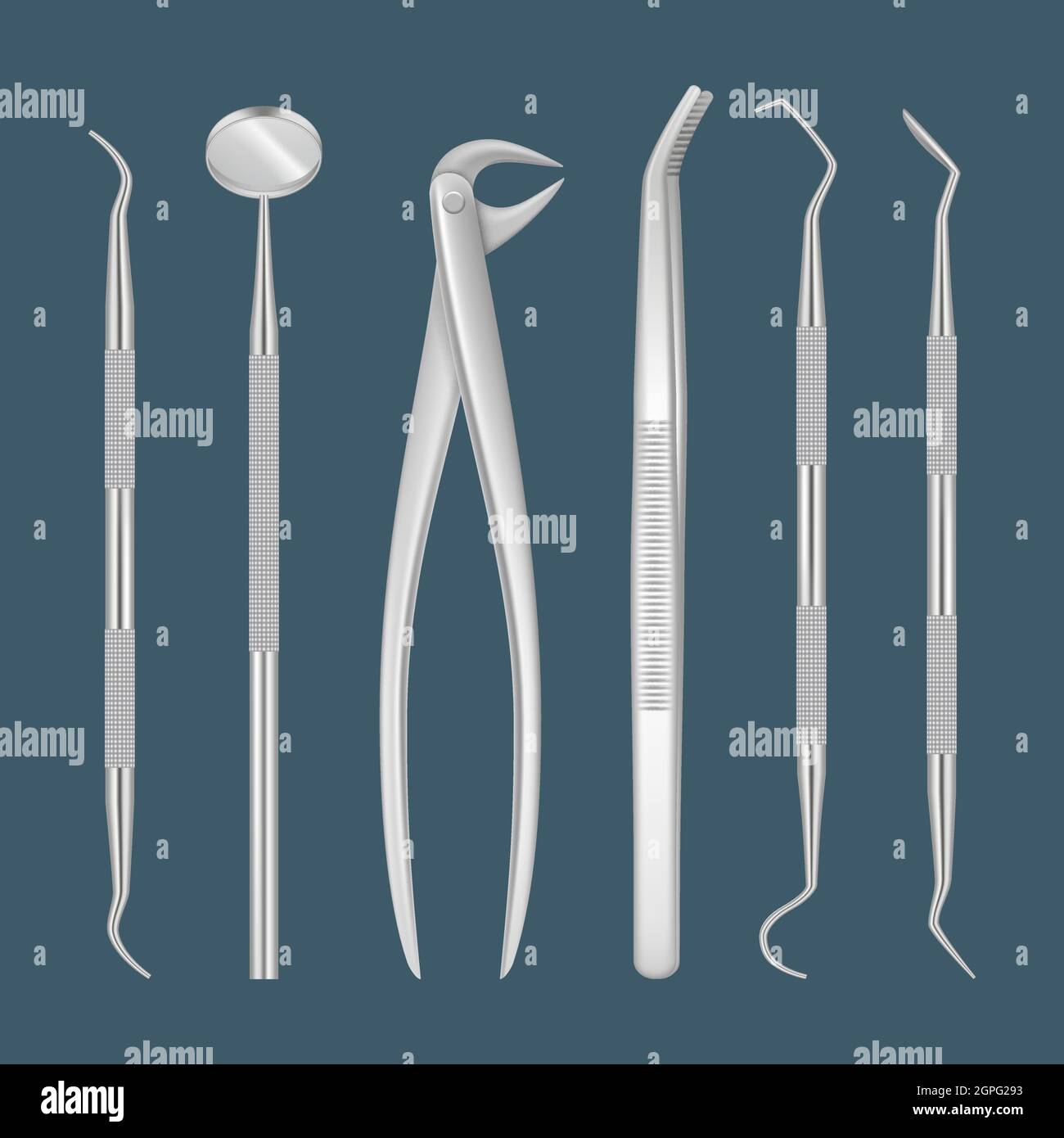 Dentist tools Stock Vector Images - Alamy