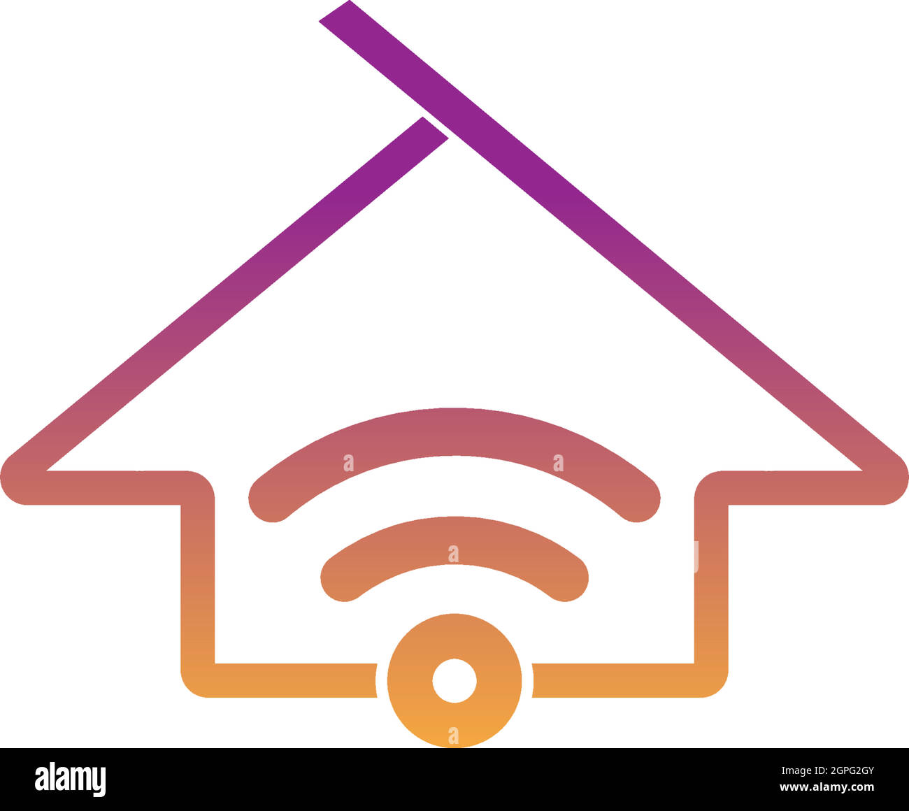 Smart Home logo icon design concept illustration template Stock Vector ...