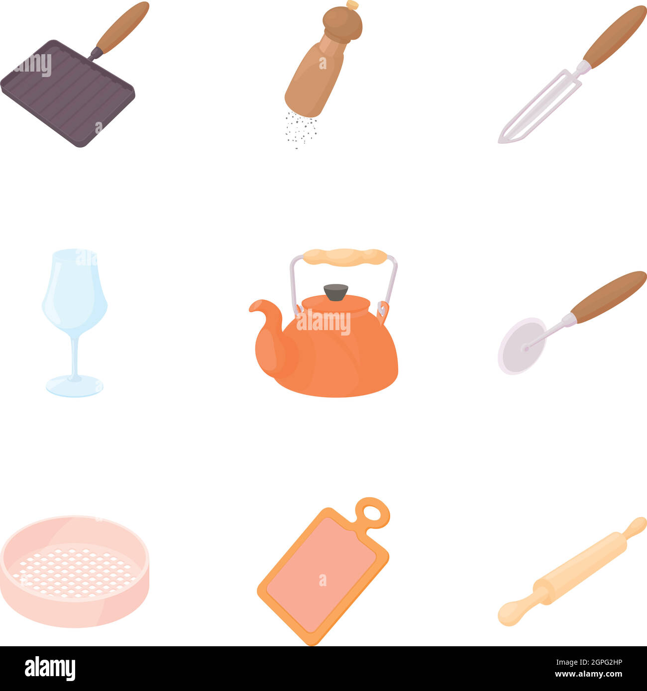 Elegant cooking Stock Vector Images - Alamy