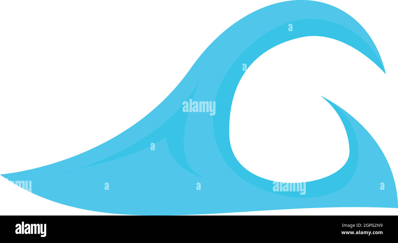 Big ocean wave icon, cartoon style Stock Vector Image & Art - Alamy