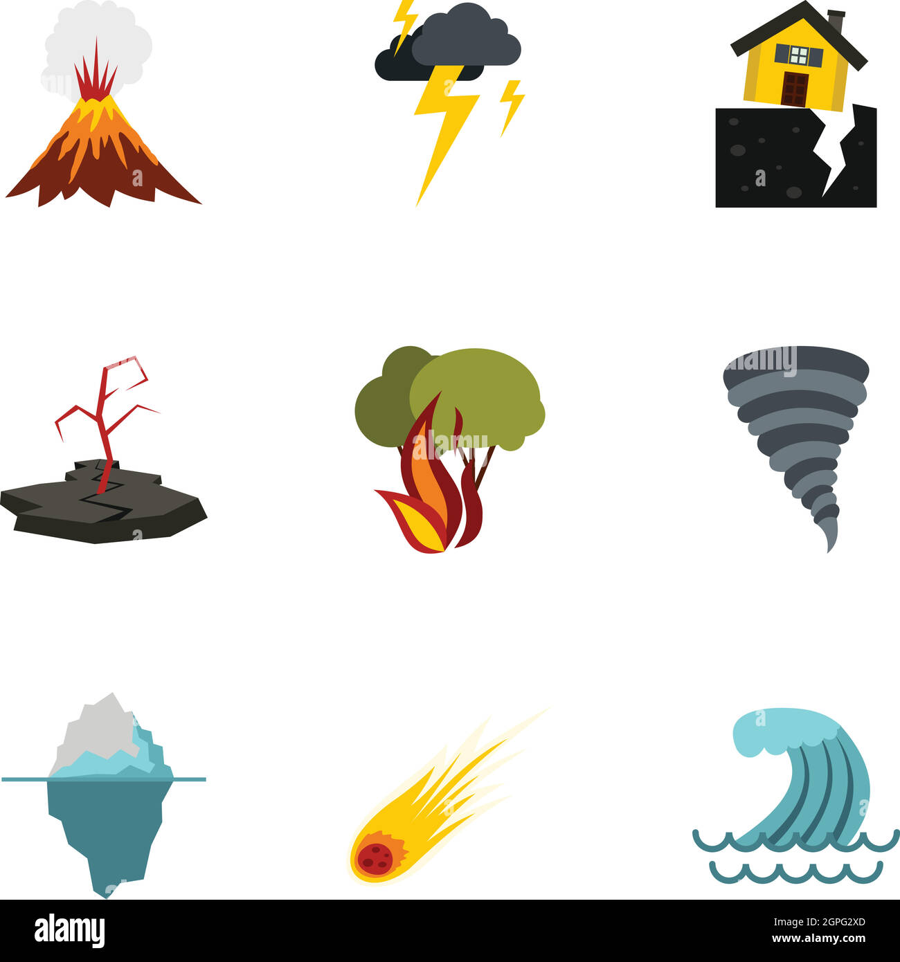 Cataclysm volcanic eruption hi-res stock photography and images - Alamy