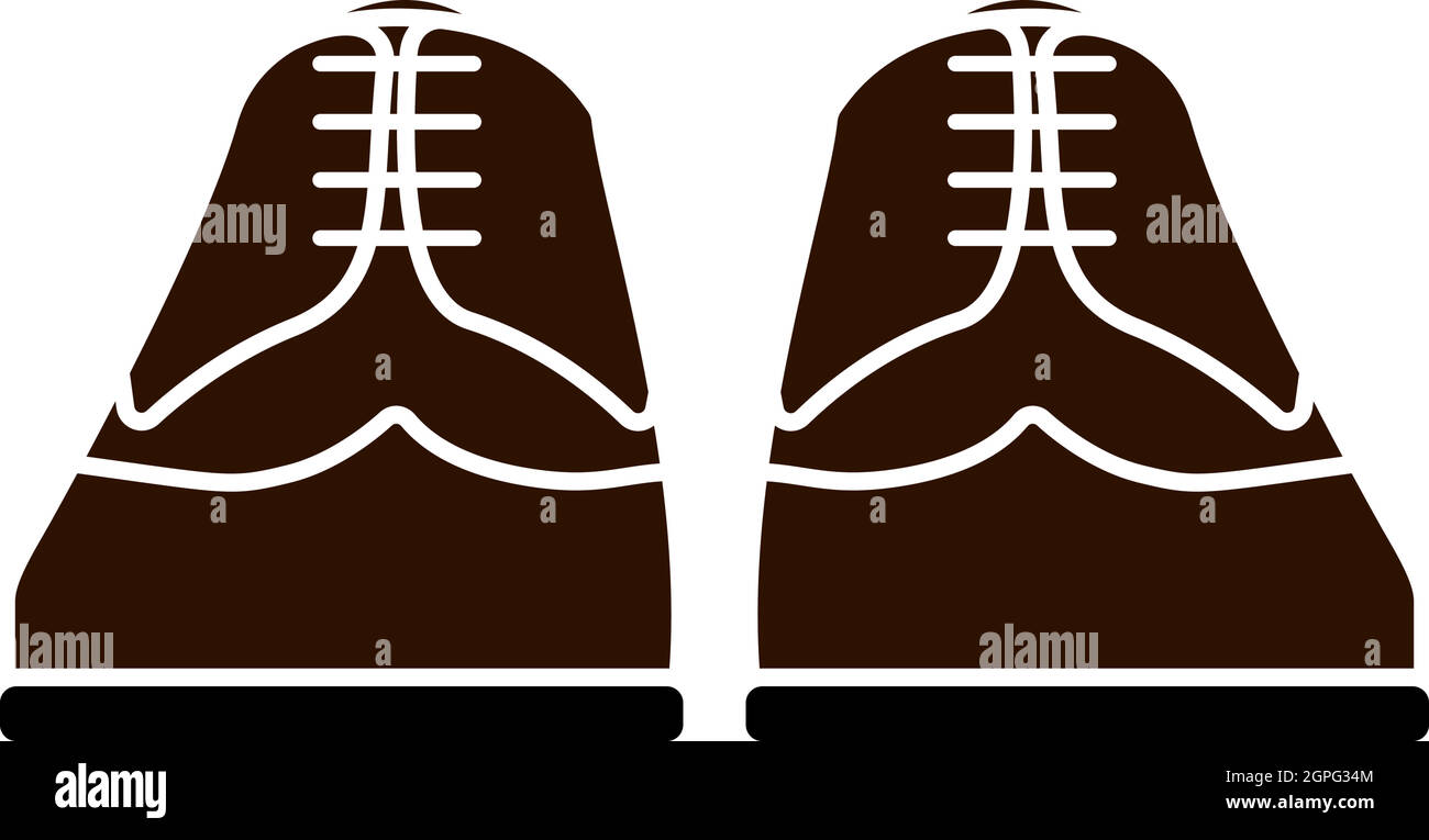 Icon shoes footwear hi-res stock photography and images - Alamy