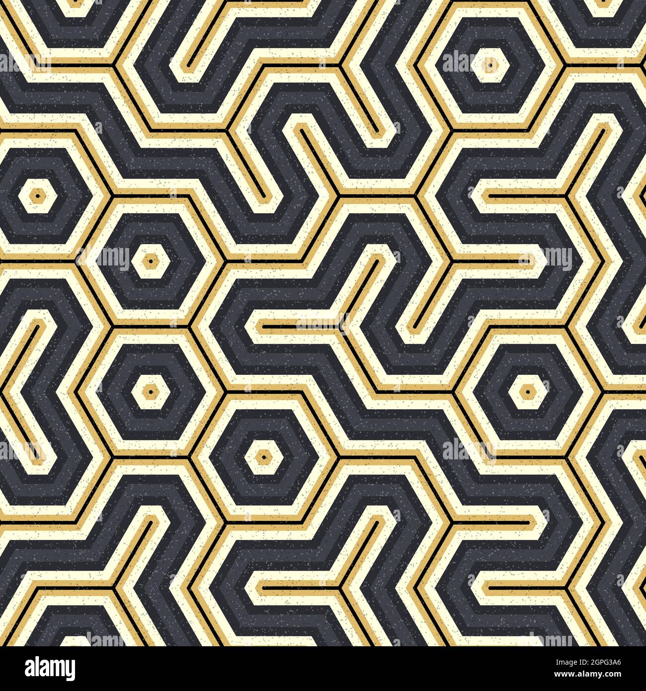 Computer-generated Hexagon Tile Connection art background design ...