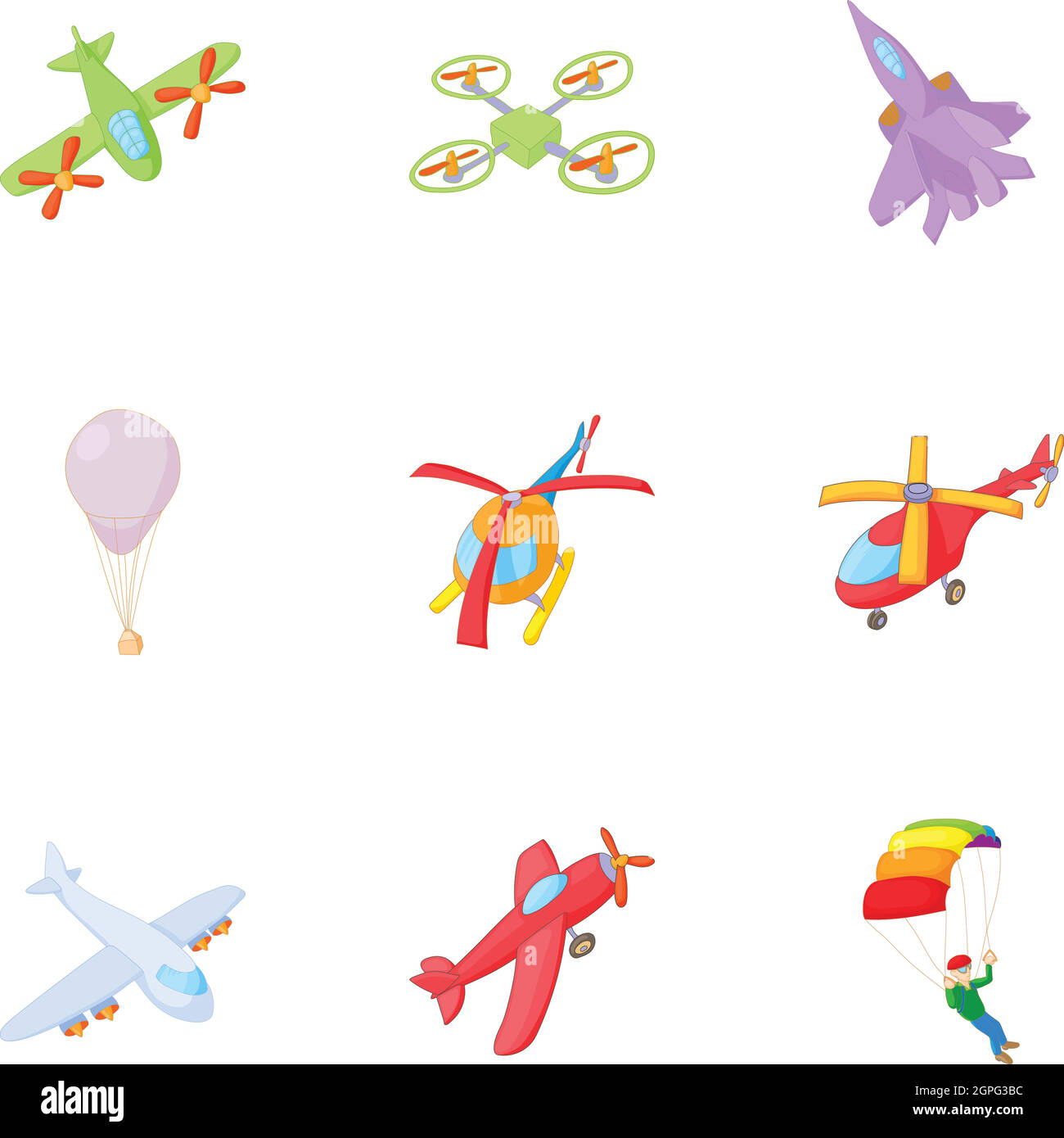 9 aircraft Stock Vector Images - Alamy