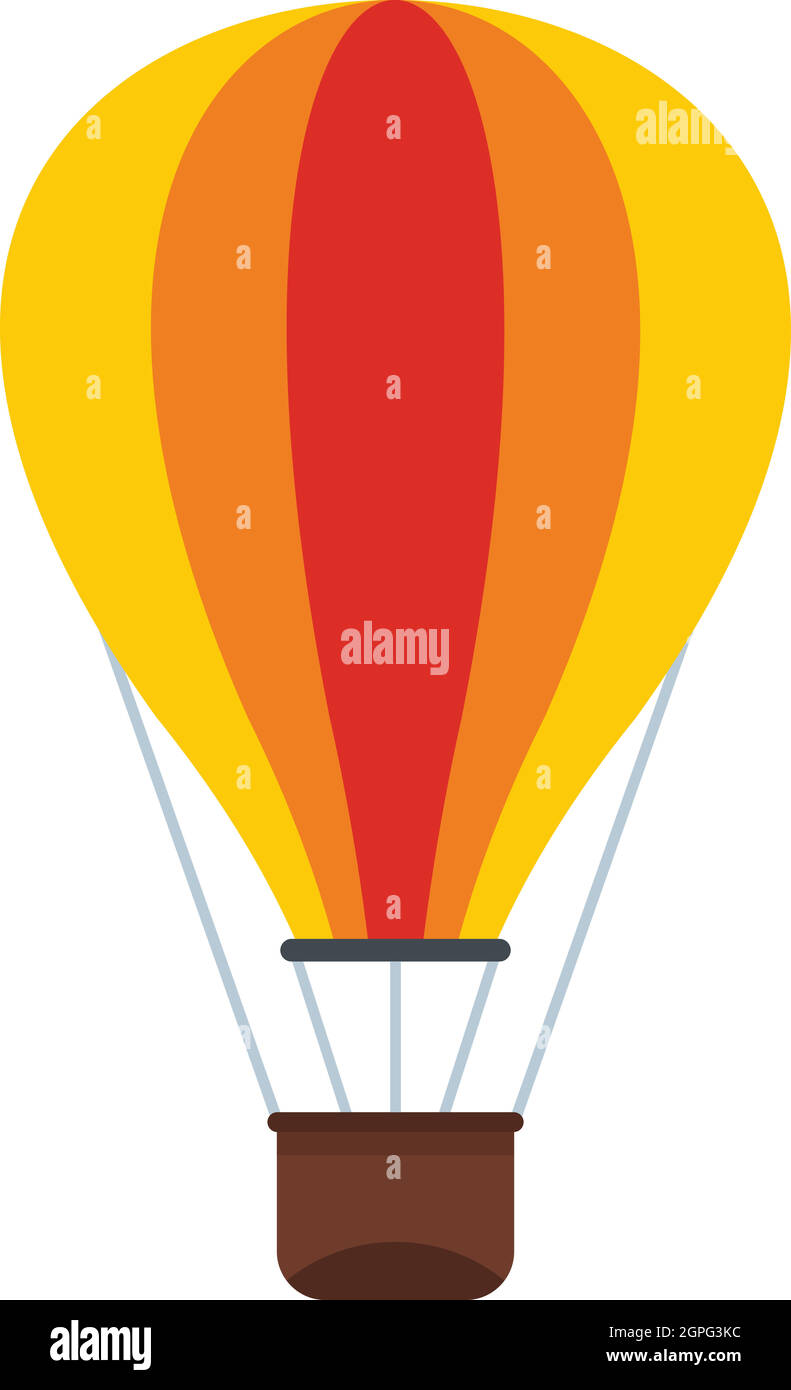 Baloon icon, flat style Stock Vector Image & Art - Alamy