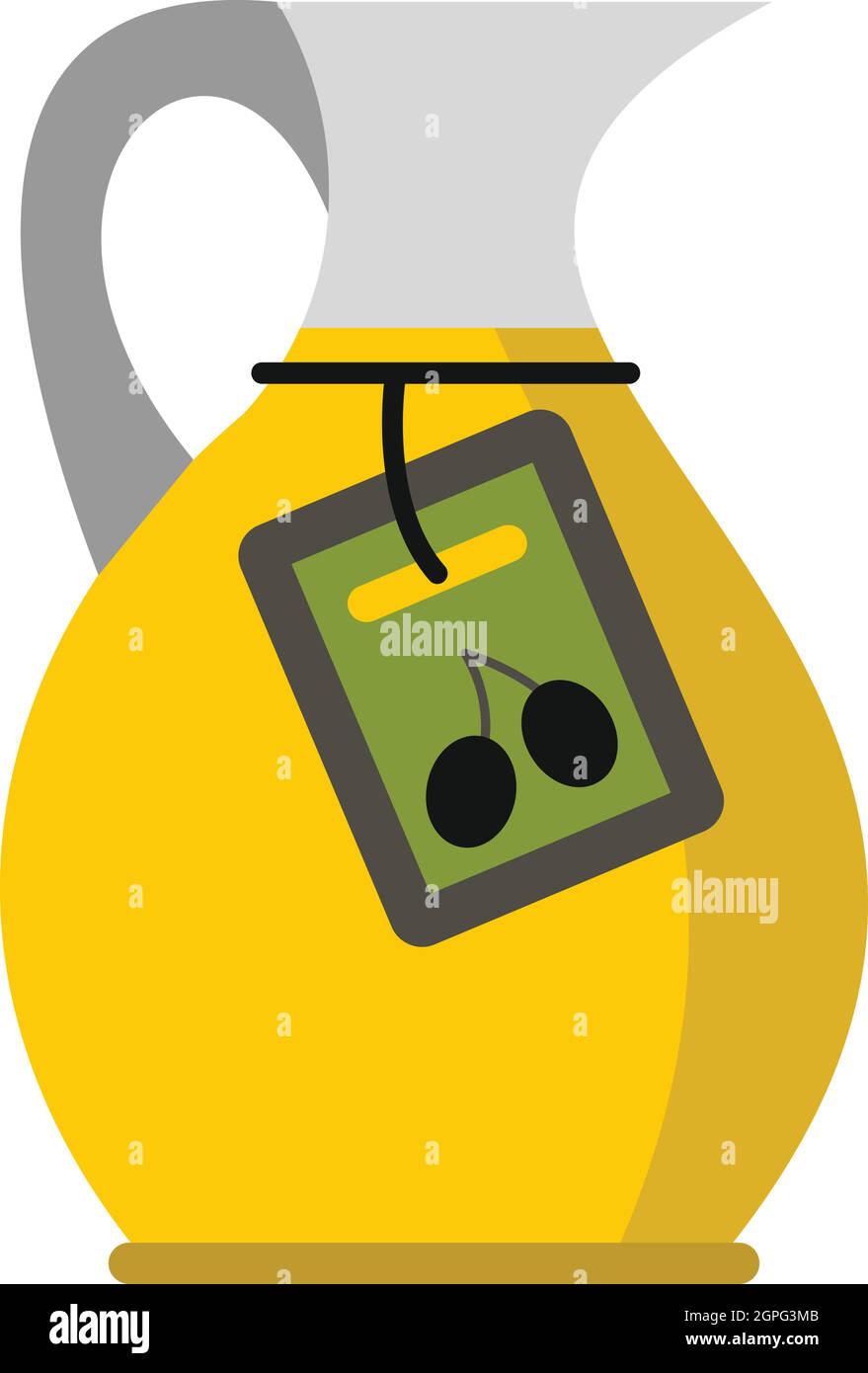 Oil fruit icon cartoon hi-res stock photography and images - Alamy