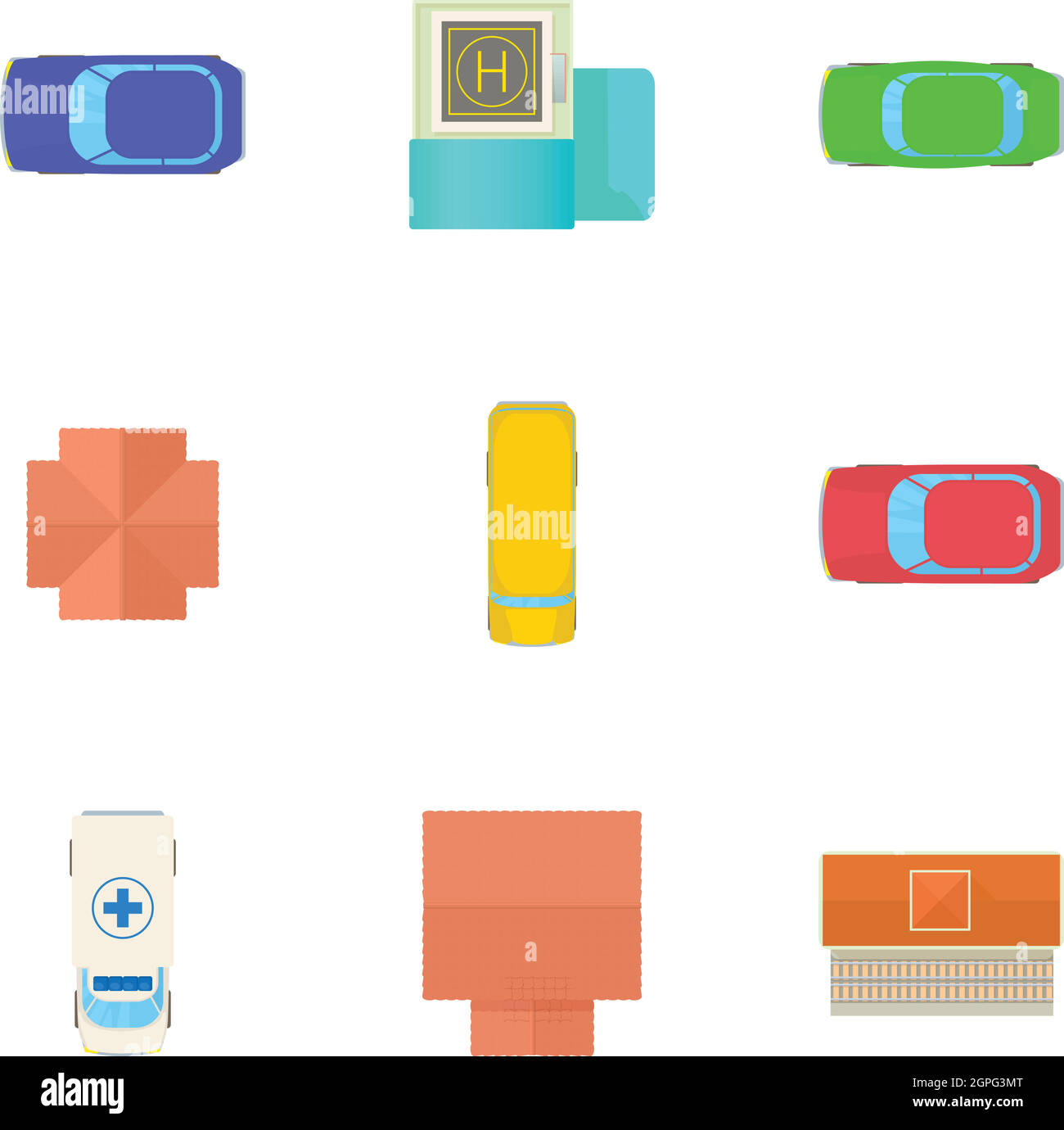 Car auto parts icons Stock Vector Images - Alamy