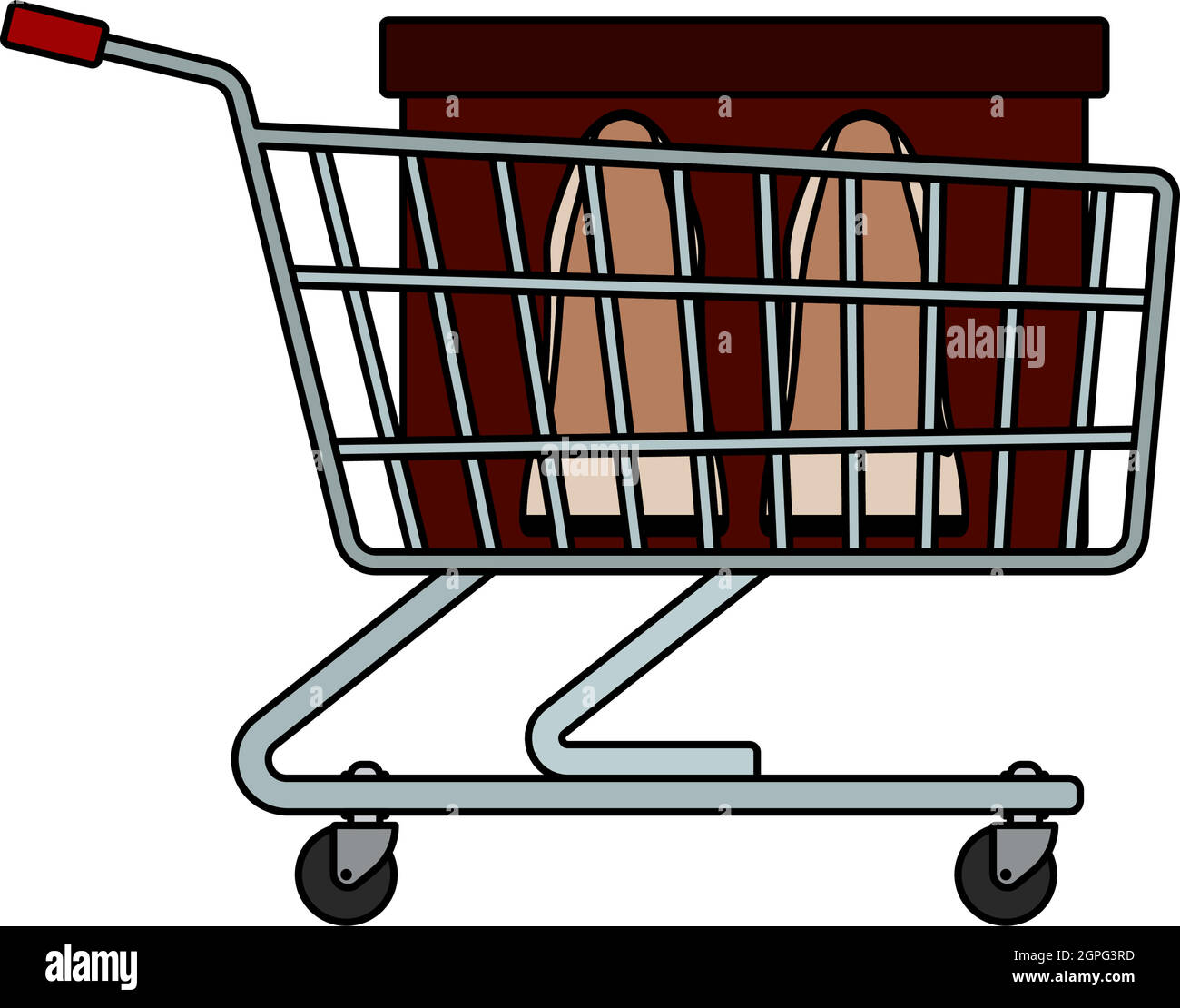 Shoe icon in outline Stock Vector Images - Alamy