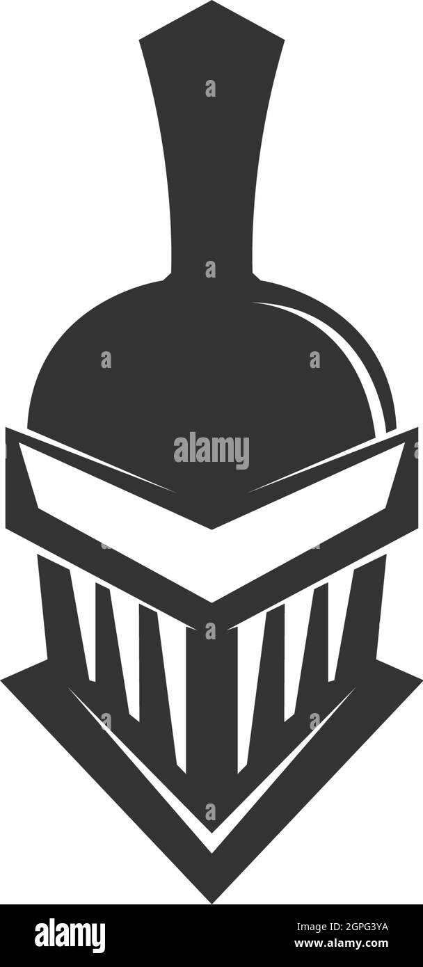 Gladiator head icon logo design concept vector illustration Stock ...