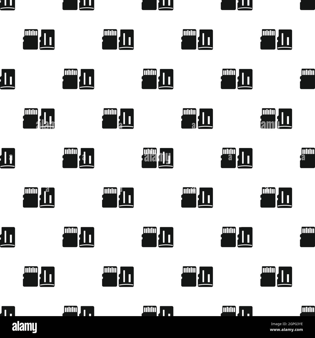 Memory card simple vector Stock Vector Images - Alamy