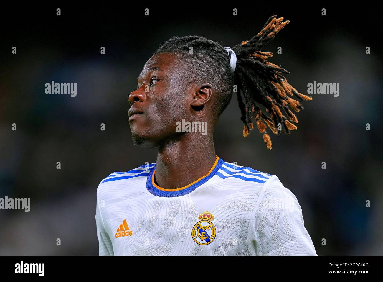 Eduardo Camavinga of Real Madrid during the UEFA Champions League match ...