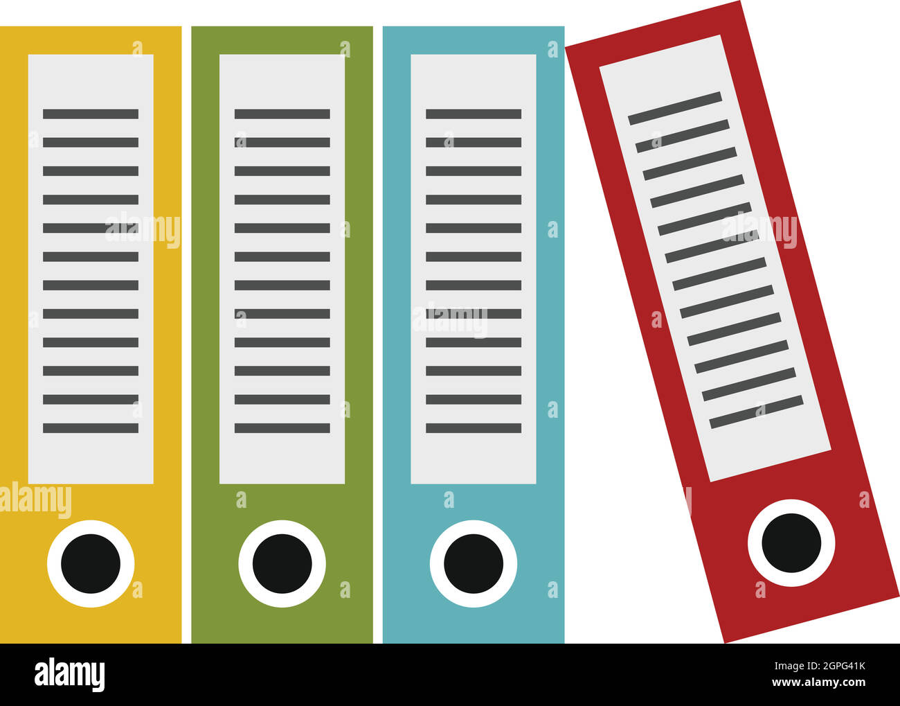 File_folders Stock Vector Images - Alamy