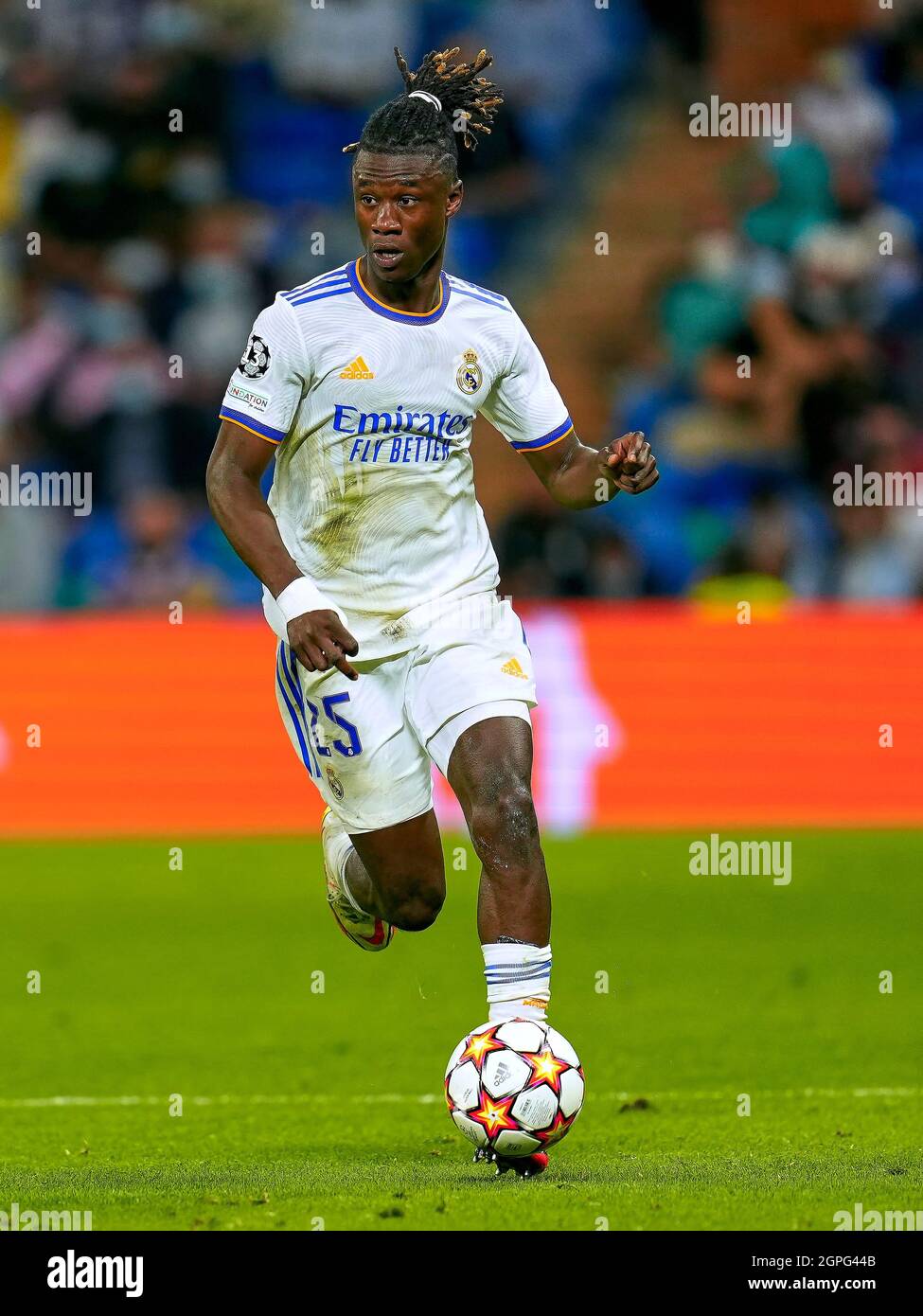 Eduardo Camavinga of Real Madrid during the UEFA Champions League match ...