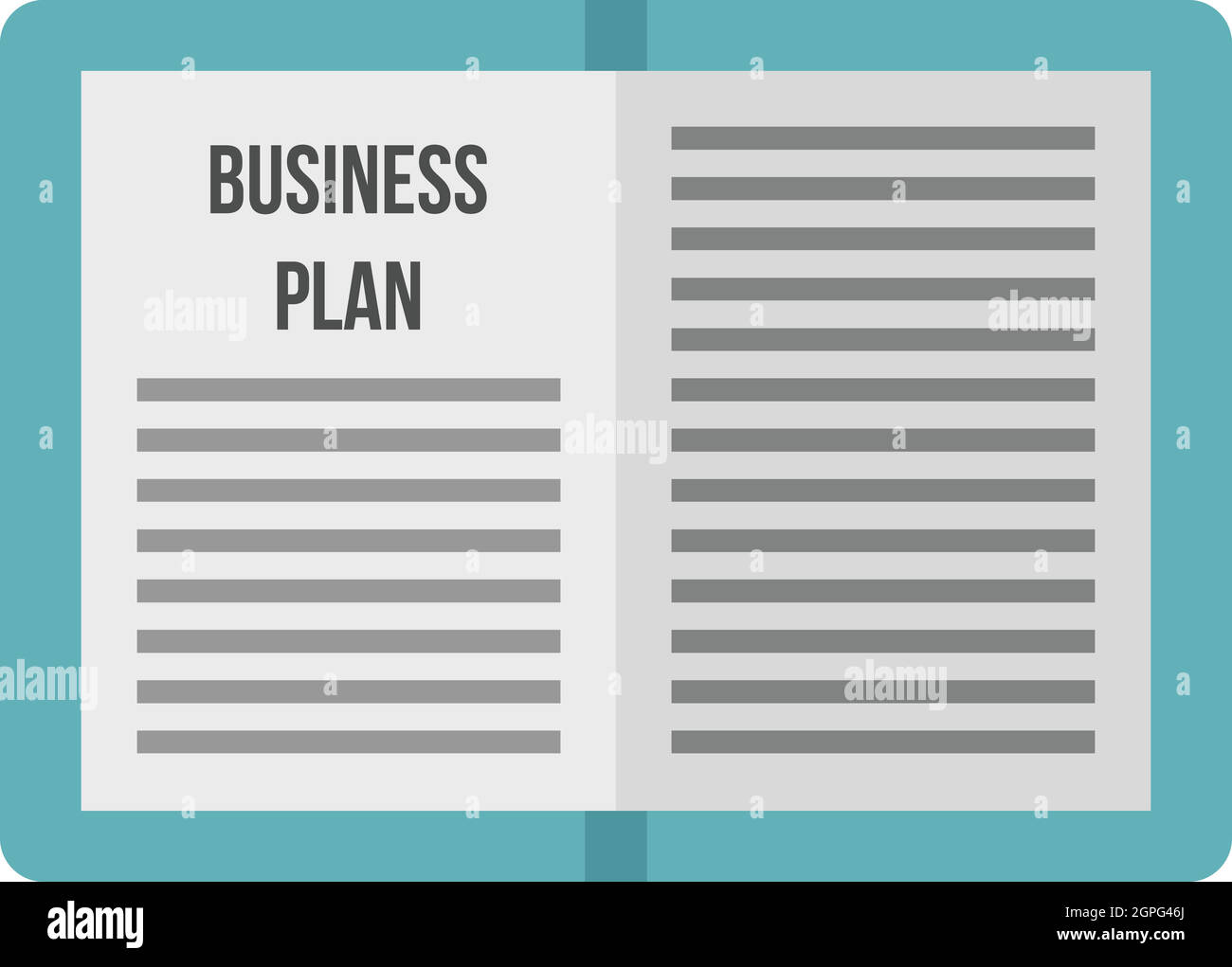 Flat plan project line hi-res stock photography and images - Alamy