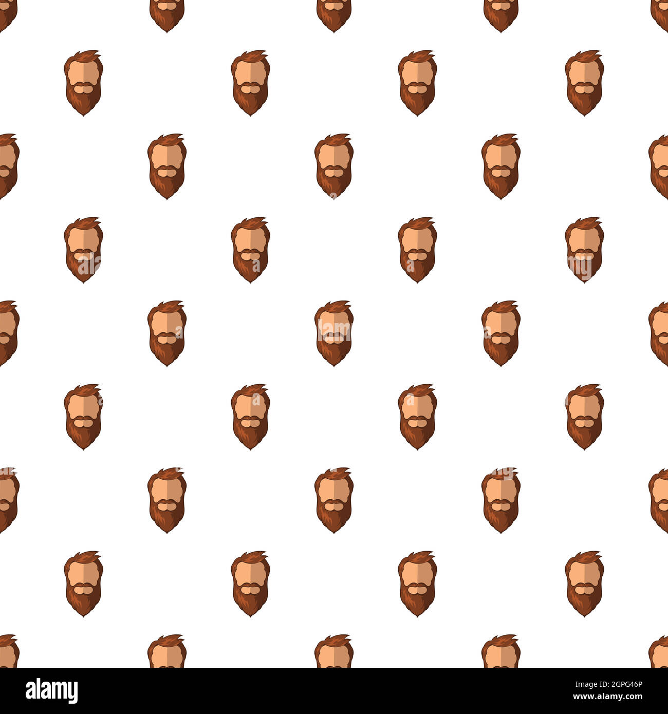 Cartoon man with beard hi-res stock photography and images - Alamy