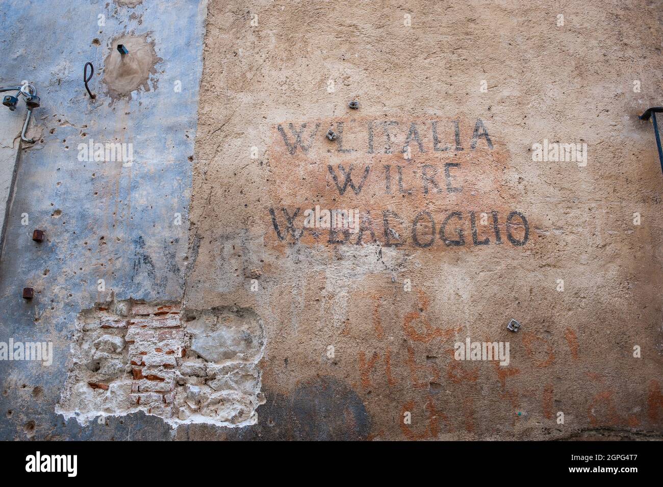 Fossa (Aq), Italy 25/09/2021: the city abandoned after the earthquake ...