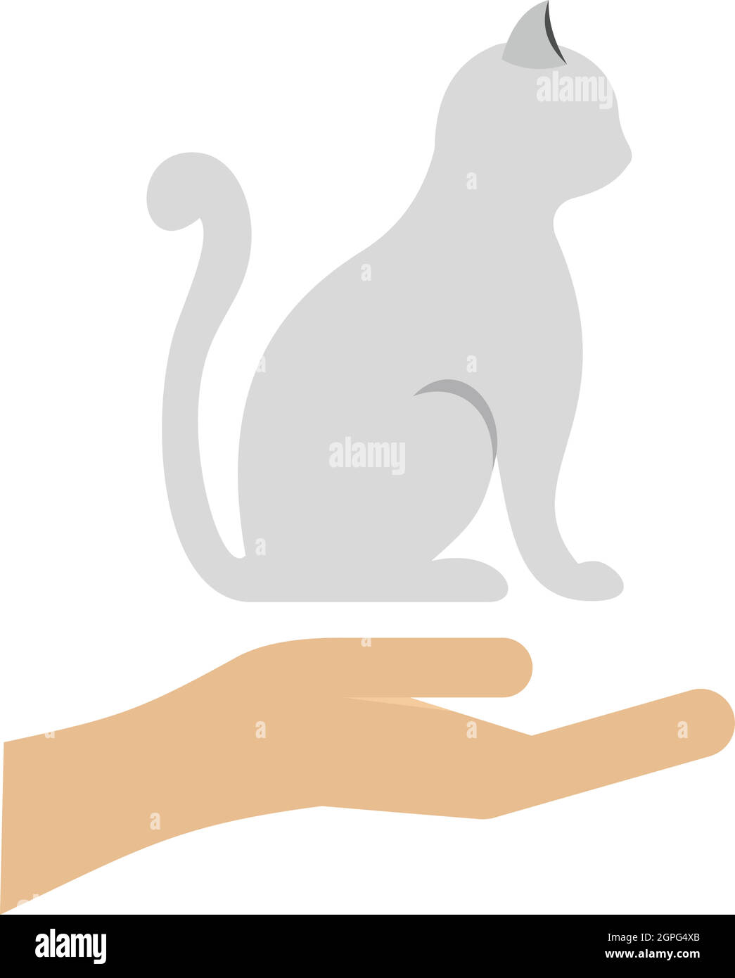 Cat logo hi-res stock photography and images - Alamy