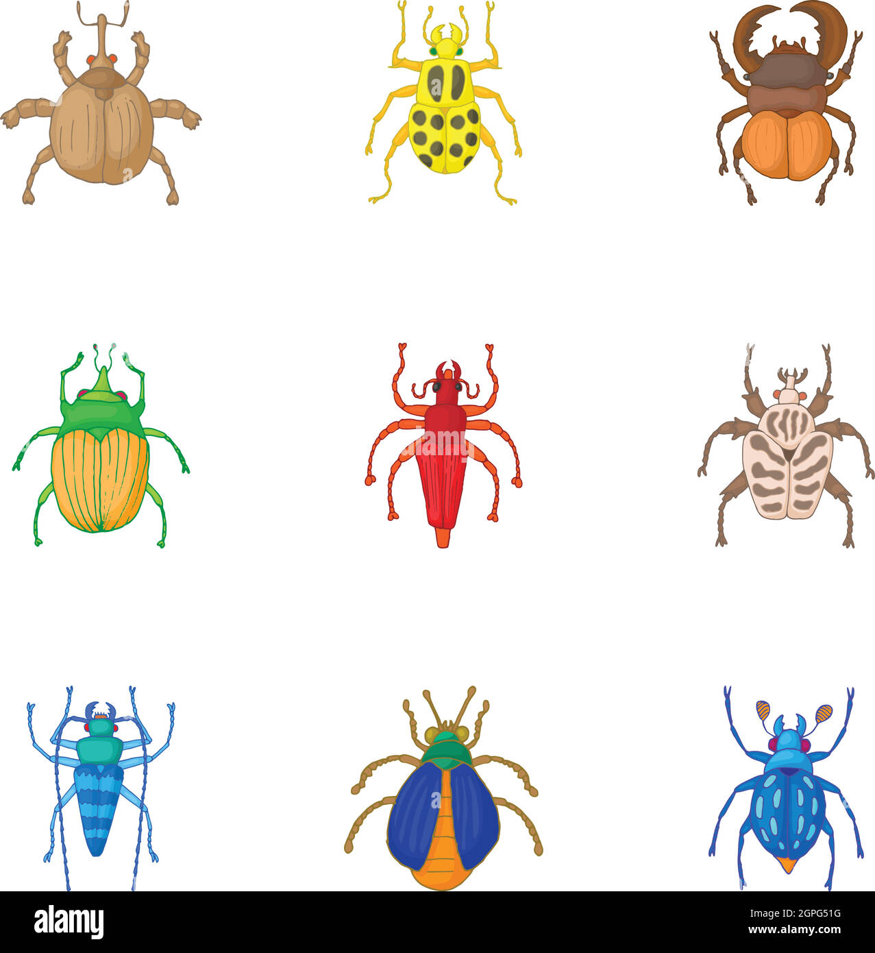 Cartoon bugs hi-res stock photography and images - Alamy