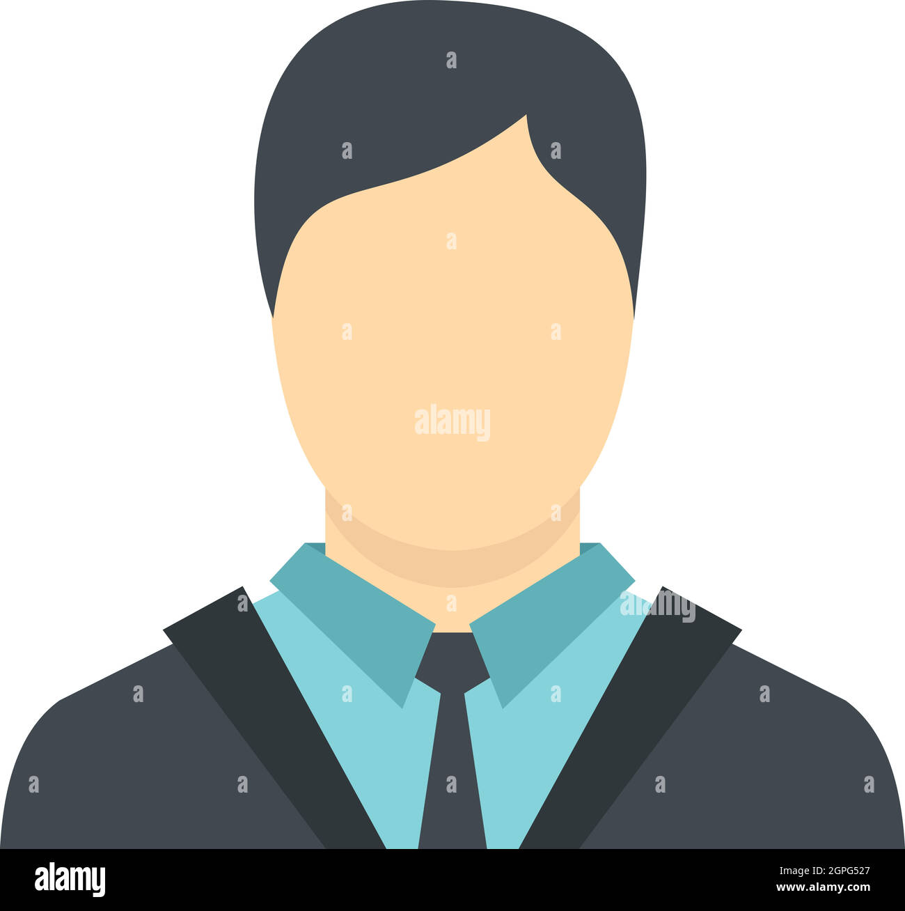 Leader, office, business serious Stock Vector Images - Alamy