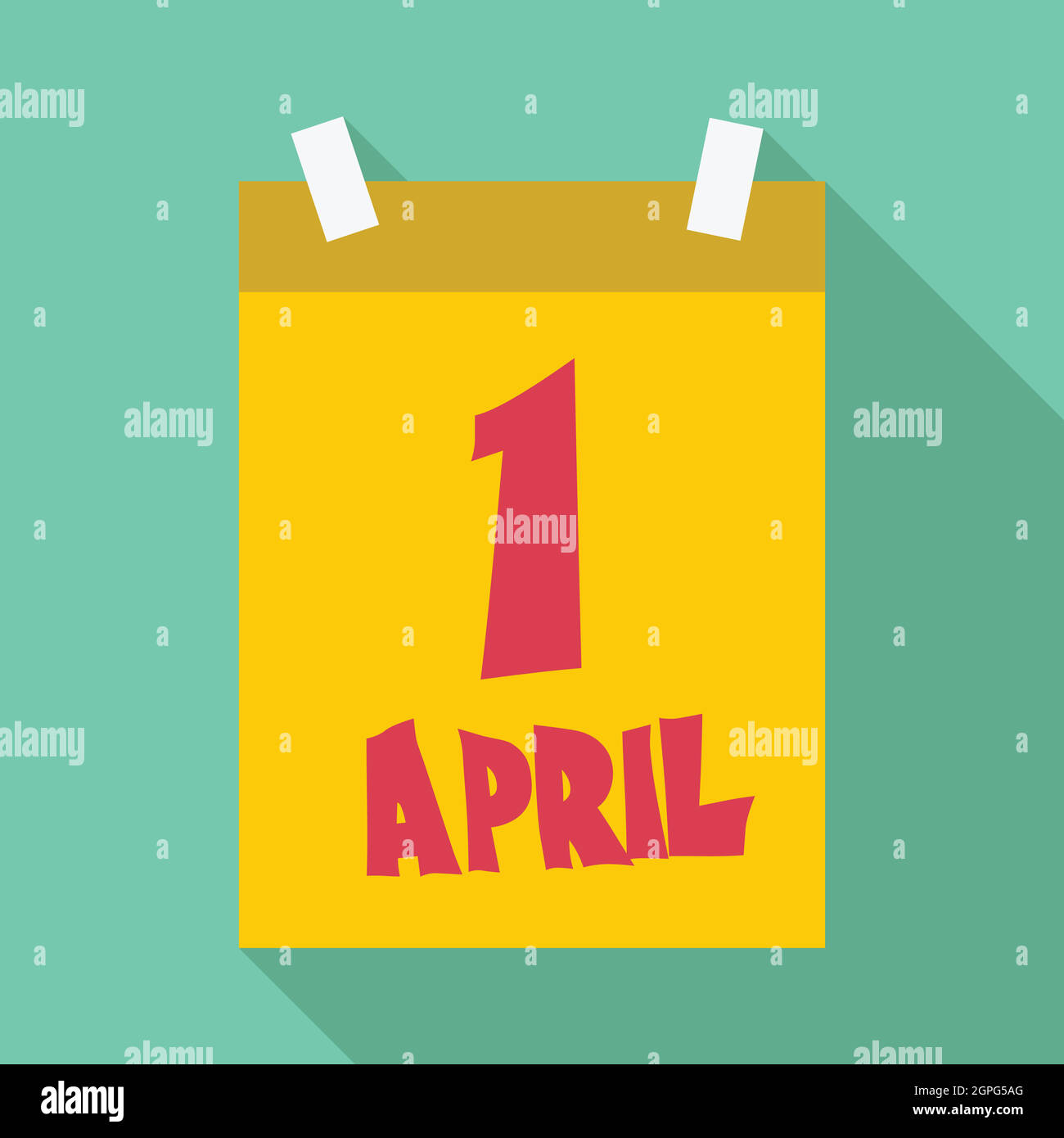 One page calendar Stock Vector Images - Alamy