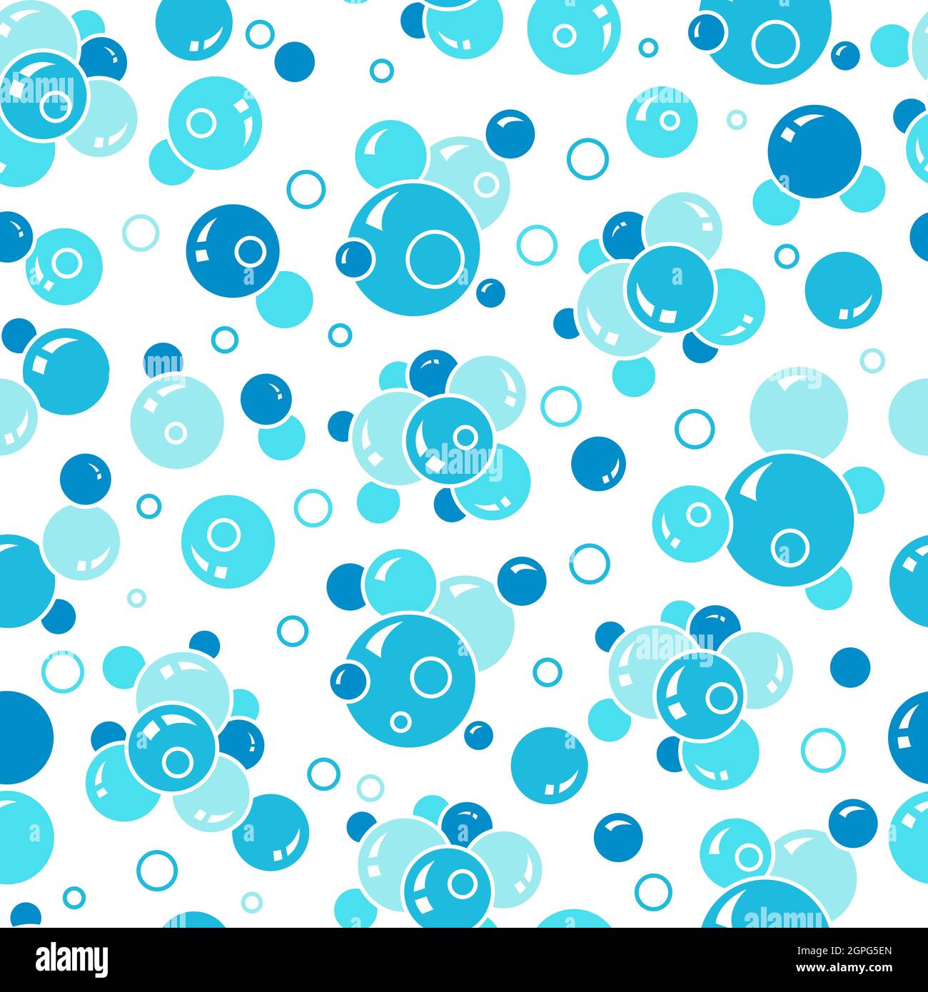 Abstract pattern air bubbles Stock Vector Images - Alamy