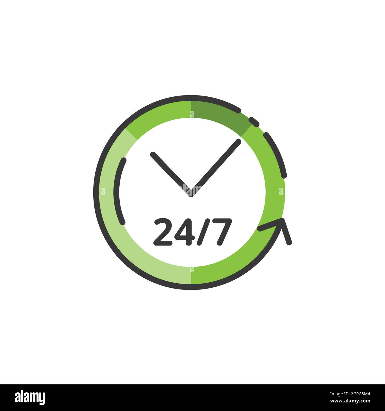 7 clock Stock Vector Images - Alamy