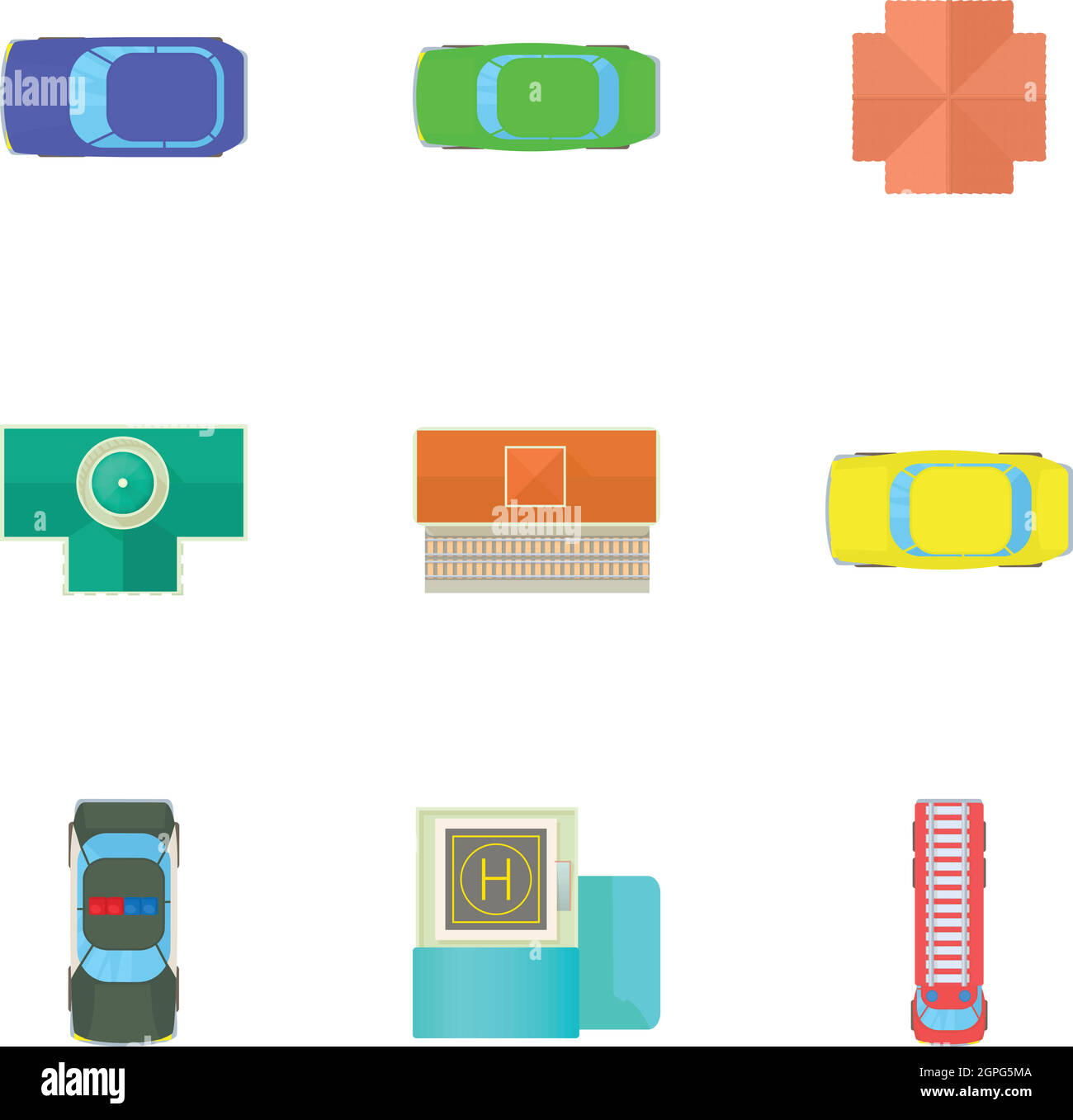 Car auto parts icons Stock Vector Images - Alamy