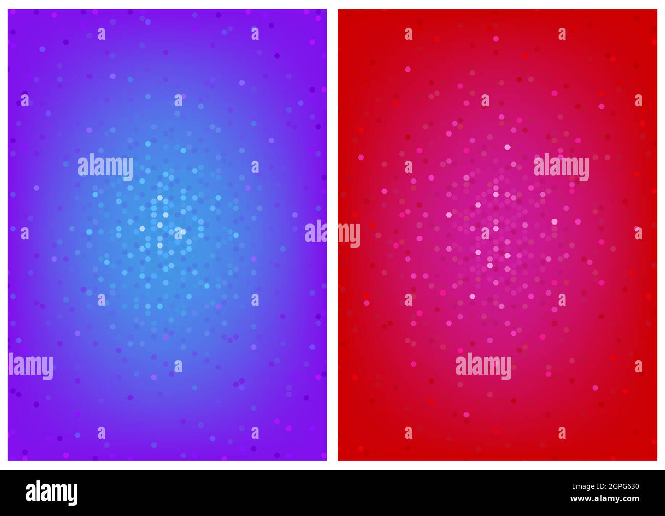 Blue hexagonal background pattern Stock Vector Images - Alamy