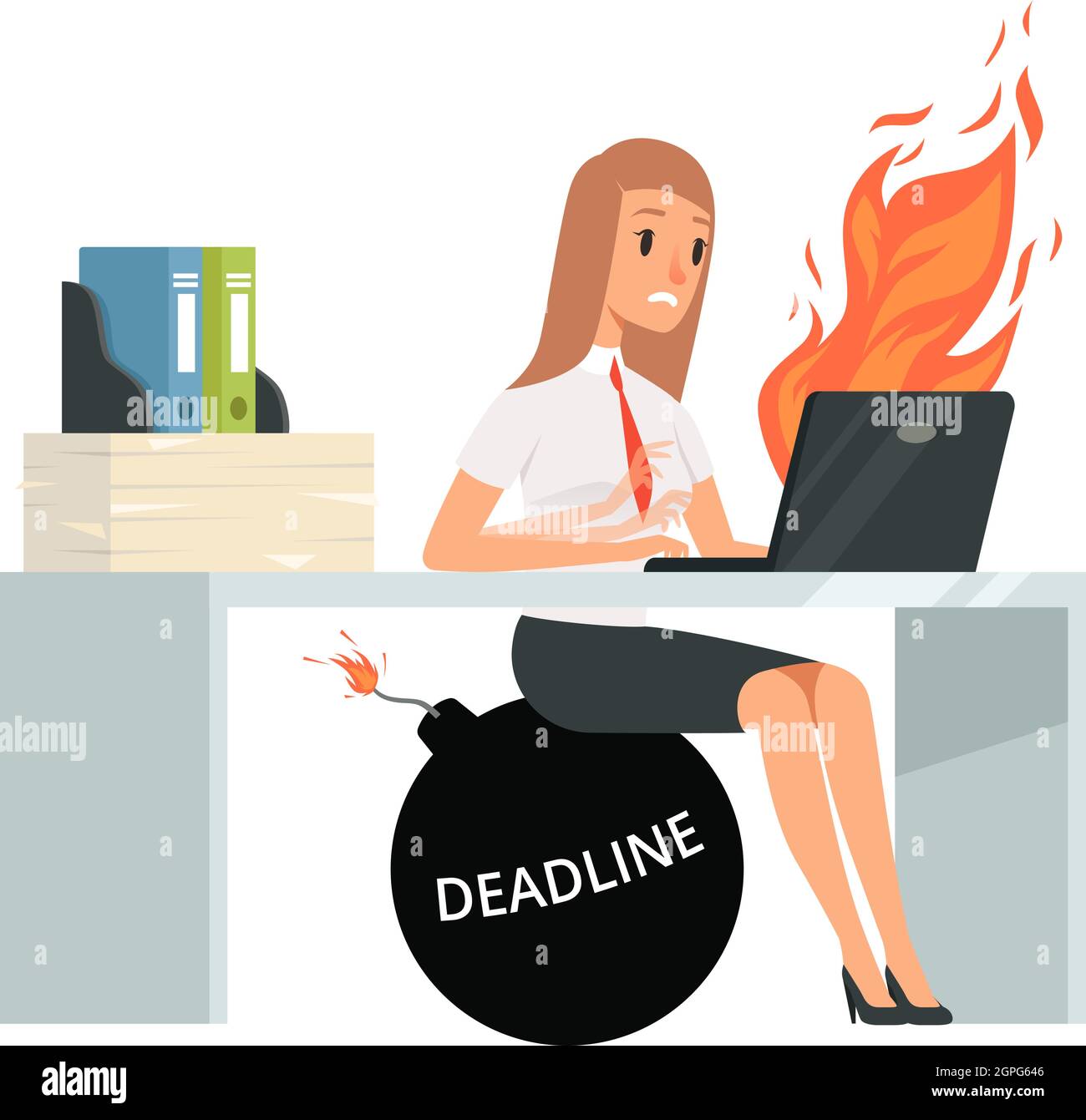 Anger management cartoon hi-res stock photography and images - Alamy