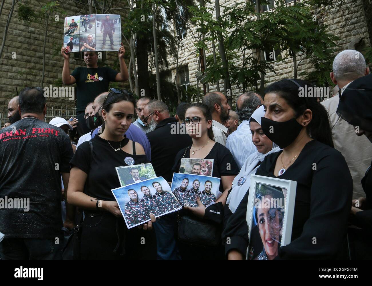 Beirut explosion families hi-res stock photography and images - Alamy